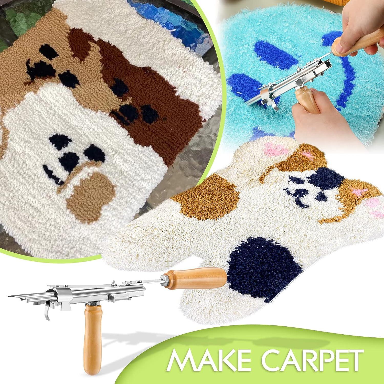 Loop Pile Tufting Gun Tool - 8-15mm Pile Height Handheld Rug Gun for ...