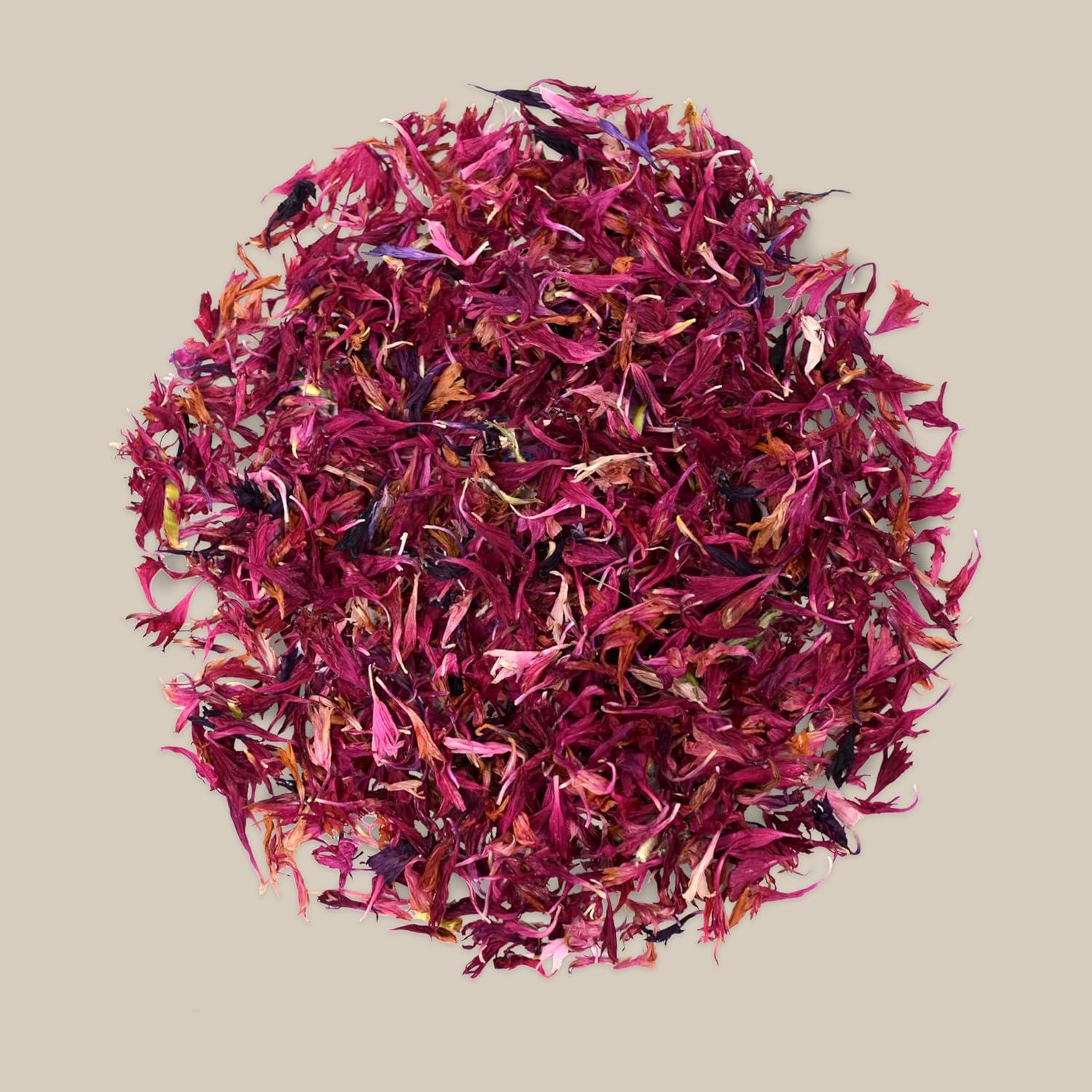 Rosie Rose Edible Flowers - Sunset Mix 50g Dried Rose Petals for ...