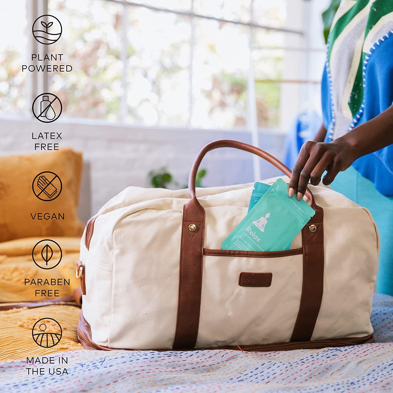 Relax Patches with Ashwagandha & Passionflower | Ginger Root | Plant ...