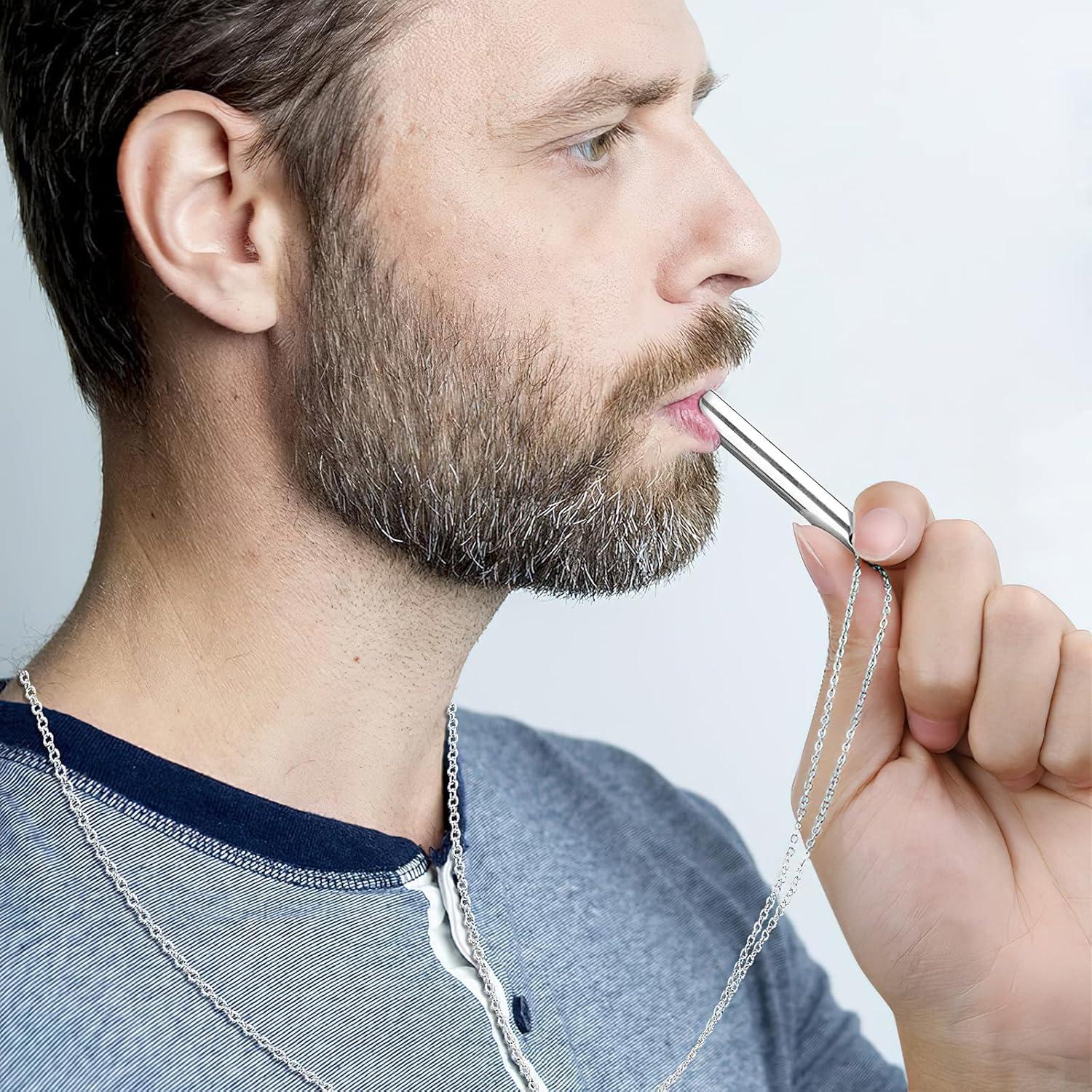 Yhuasia Smoke Cessation Aids: 4 Breathing Chains & Anxiety Rings for ...