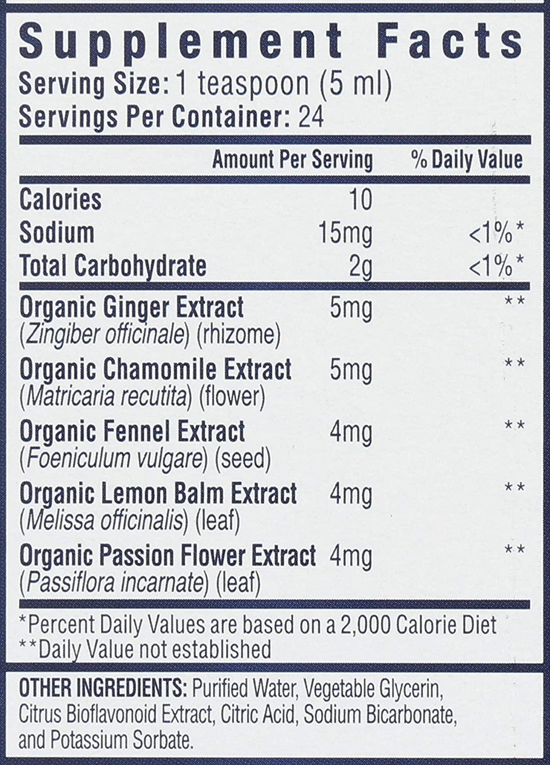 Mommy's Bliss Night Time Gripe Water 4 fl oz - Soothes Baby's Tummy (1 ...