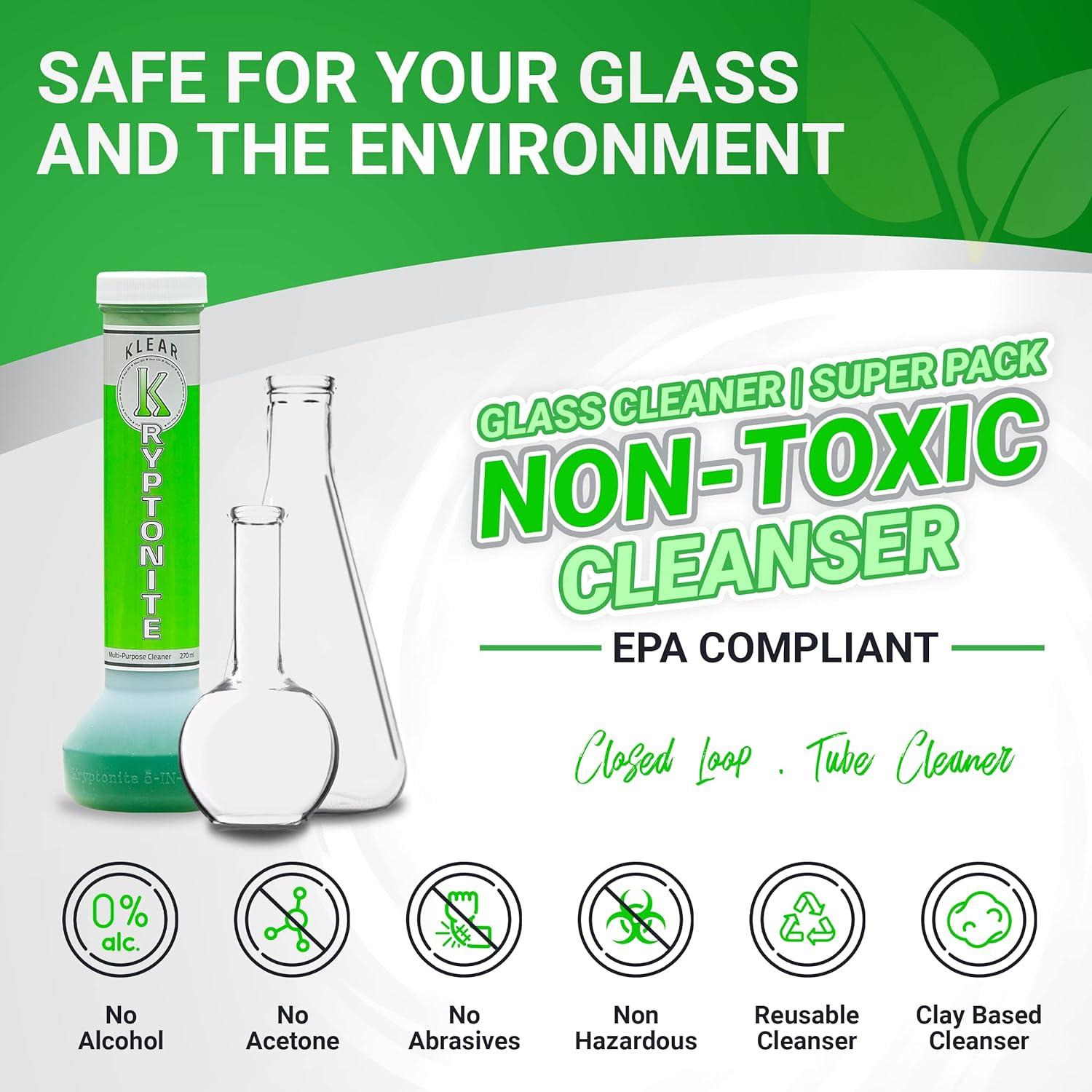 KLEAR Kryptonite Multipurpose Glass Cleaner | 5-in-1 Cleaning Combo ...