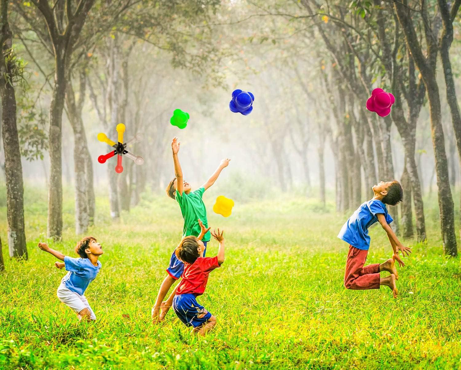 Reaction Trainer & Ball 5pc Kit - Improve Hand-Eye Coordination, Speed ...