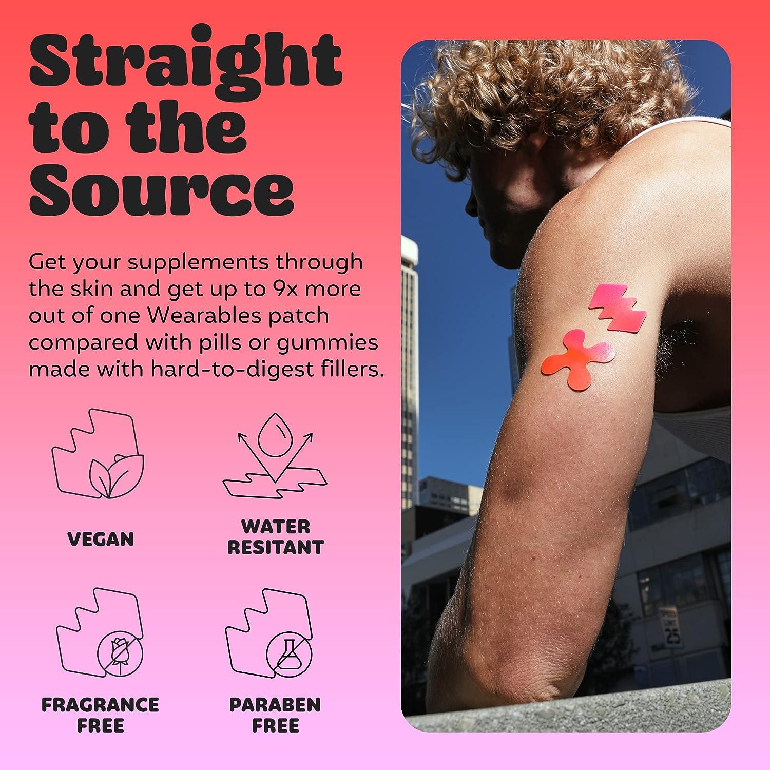 Plant-Based Energy Patches with Green Tea, Yerba Mate, Black Maca & Ginseng - 28 Count | Buy Now ...