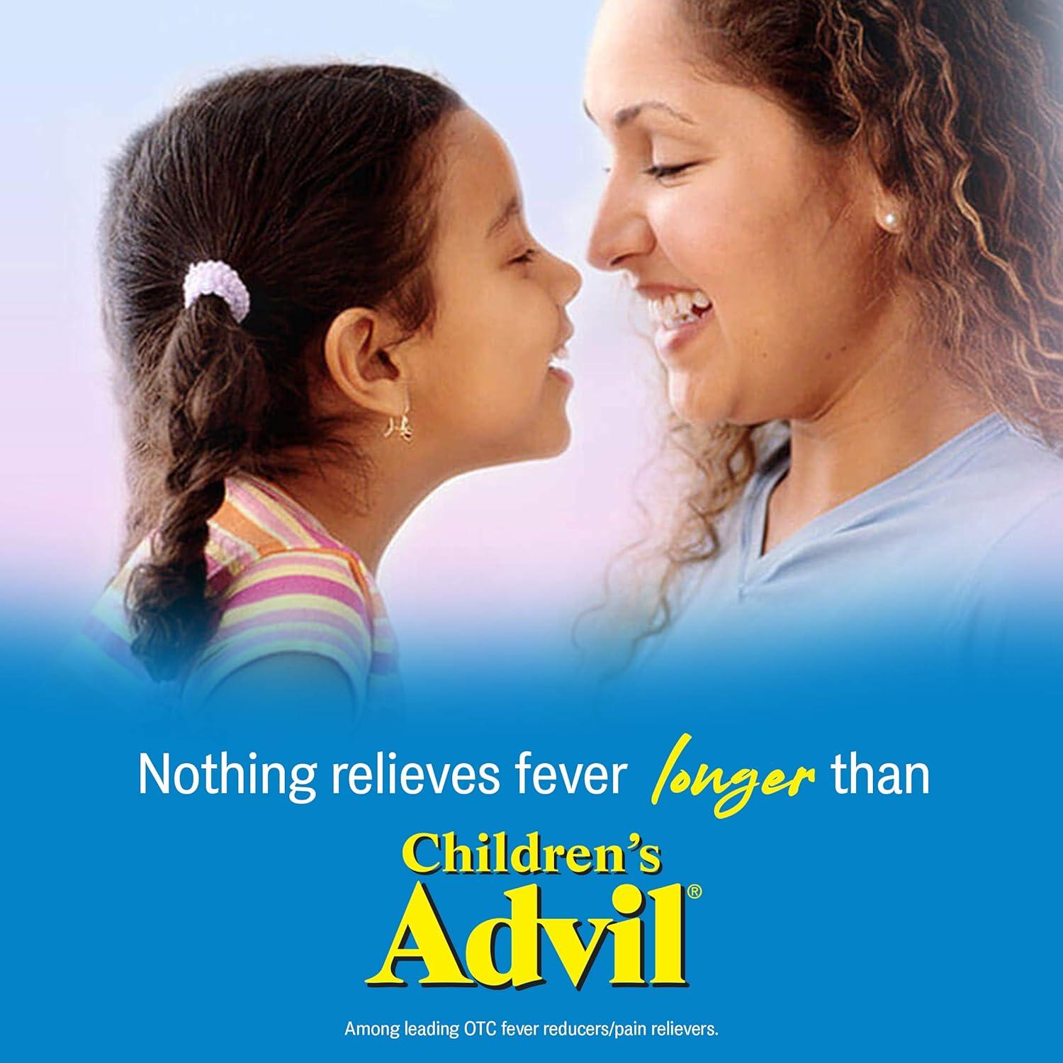 Junior Strength Advil (20 Count Blue Raspberry Flavour) Ibuprofen ...
