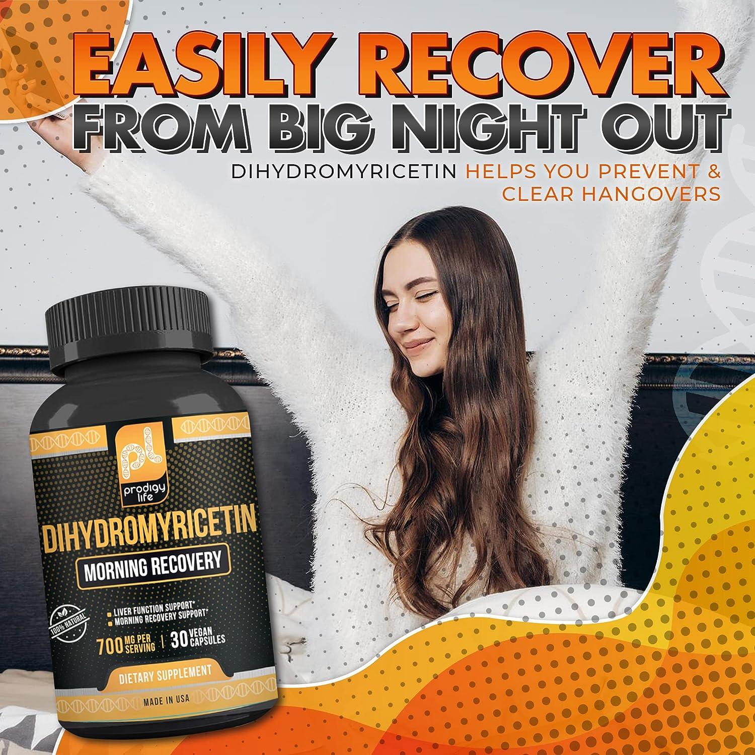 Prodigy Life DHM Liver Detox Supplement with Milk Thistle Extract 400mg ...