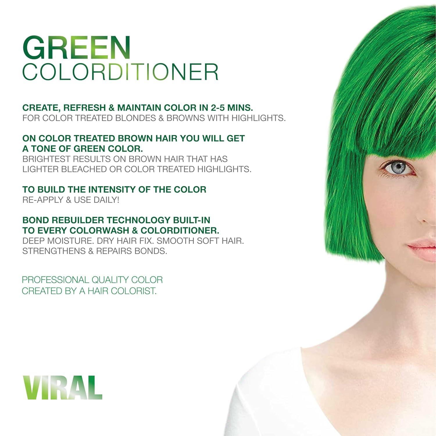 Celeb Luxury Viral Green Colorditioner - Professional Semi-Permanent ...