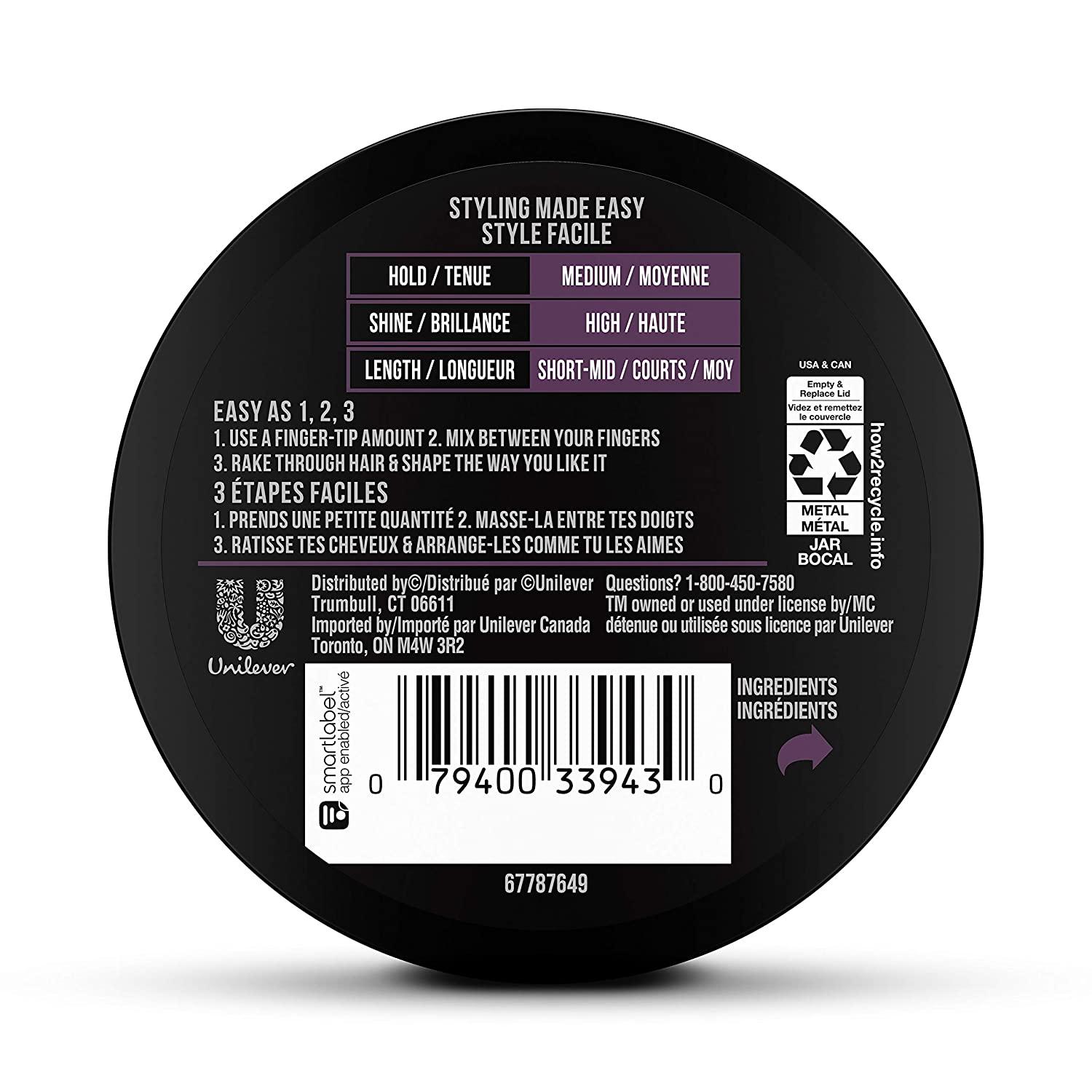 AXE Hair Pomade for Men 3 Count Classic Styling Hair Product - 2.64 oz ...