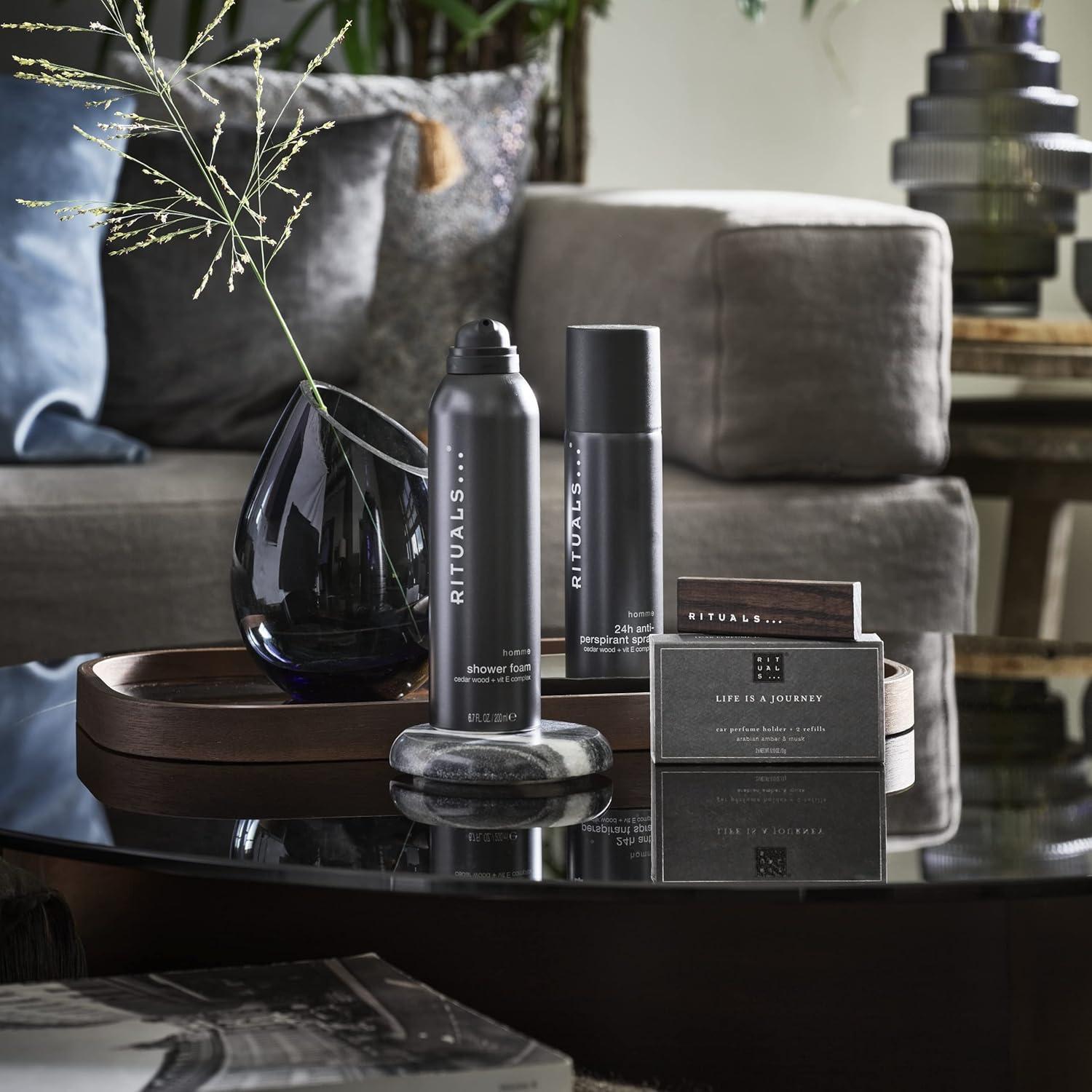 Rituals Homme Gift Set for Men | Sample Size | Cedar & Vitamin E ...