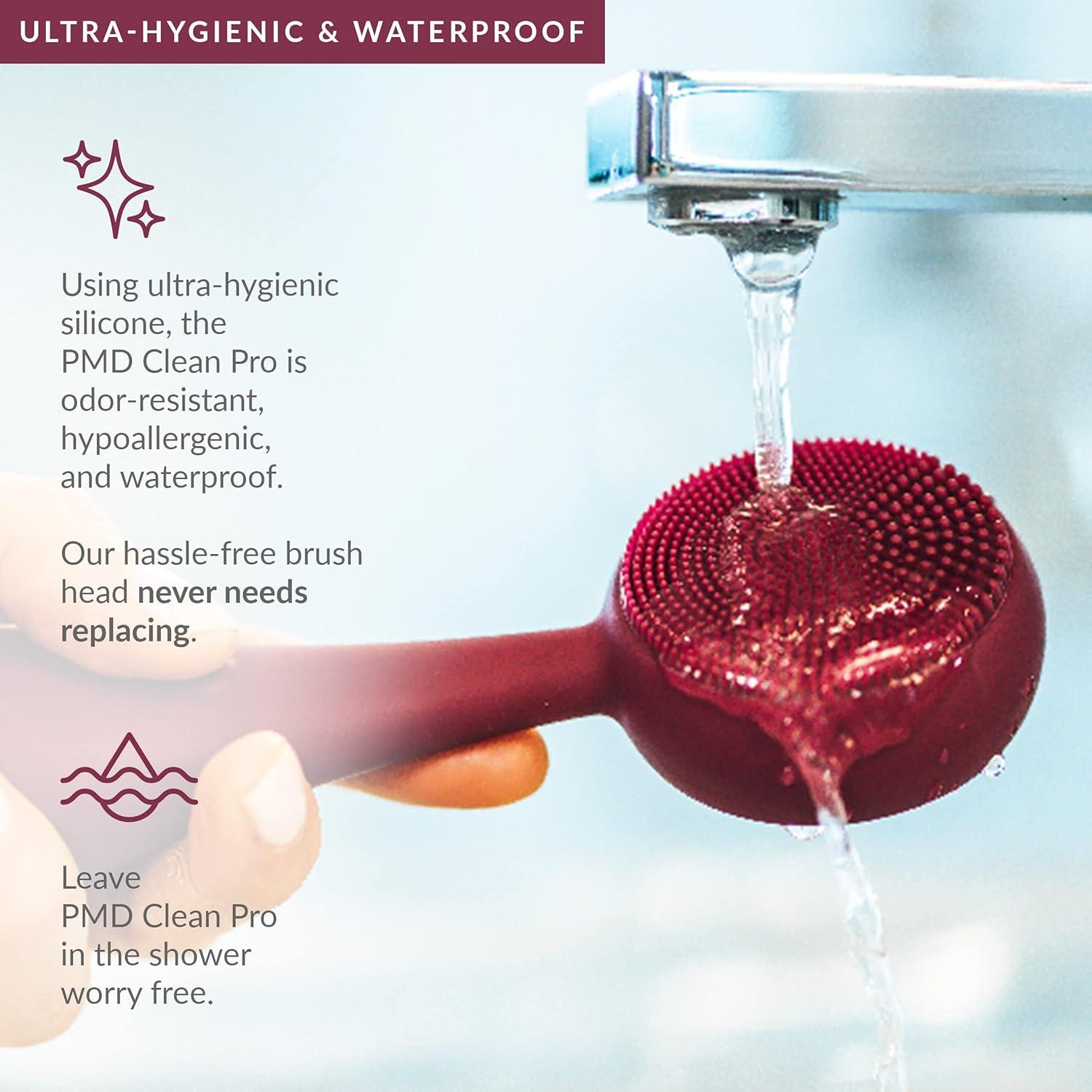 PMD Clean Pro: Smart Face Cleaning Device with Silicone Brush & Anti ...