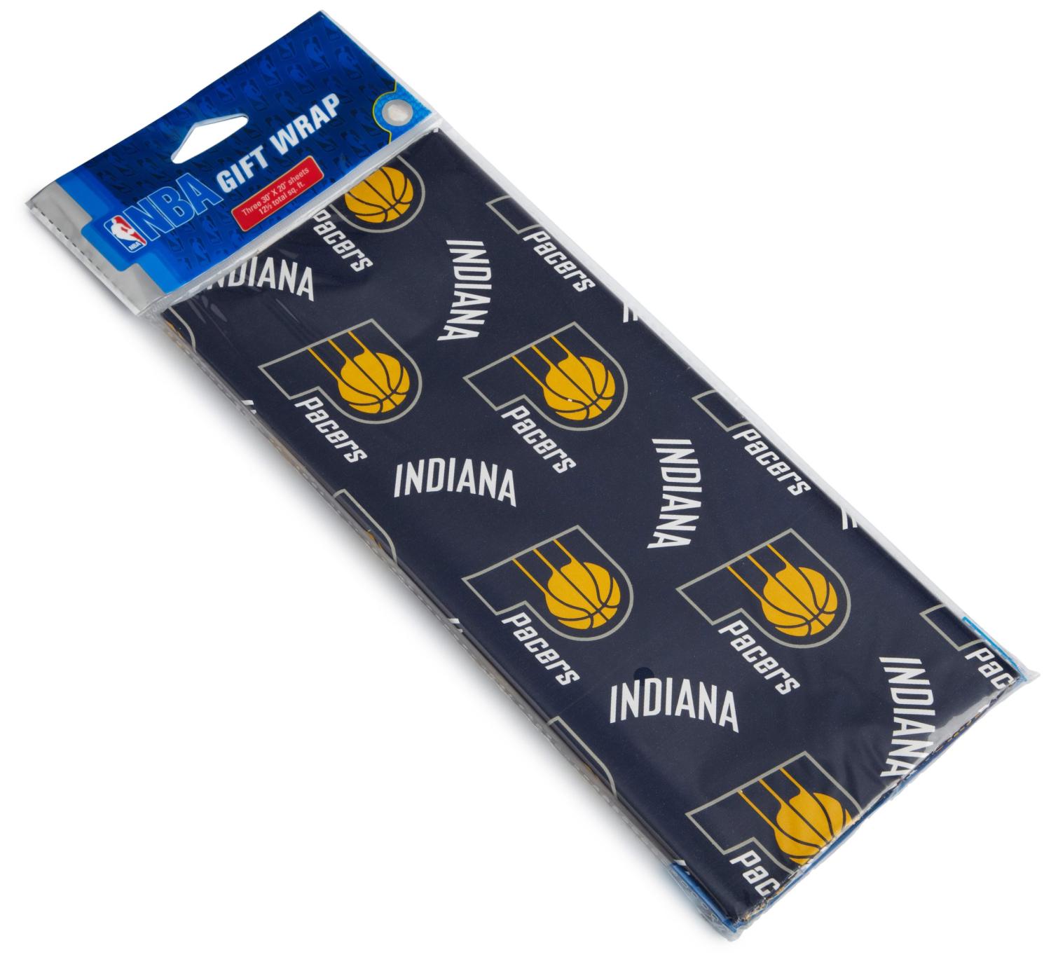 NBA Indiana Pacers Wrapping Paper | Buy Now with Express International ...