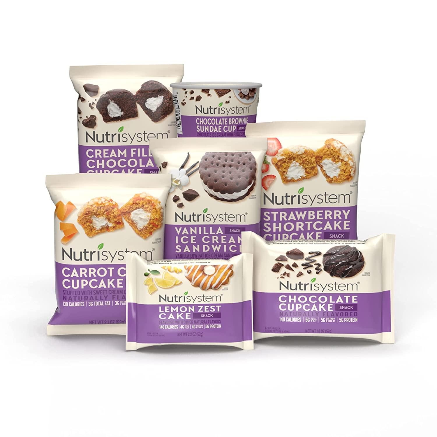 Nutrisystem Frozen Members' Favorites 7-Day Weight Loss Kit - 28 Meals ...