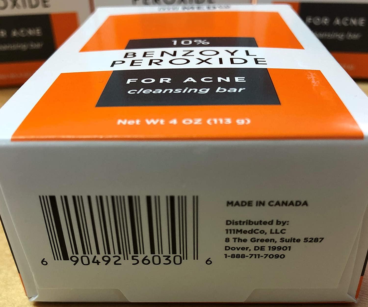 10% Benzoyl Peroxide Acne Soap - Target Stubborn Acne Effectively | Buy ...