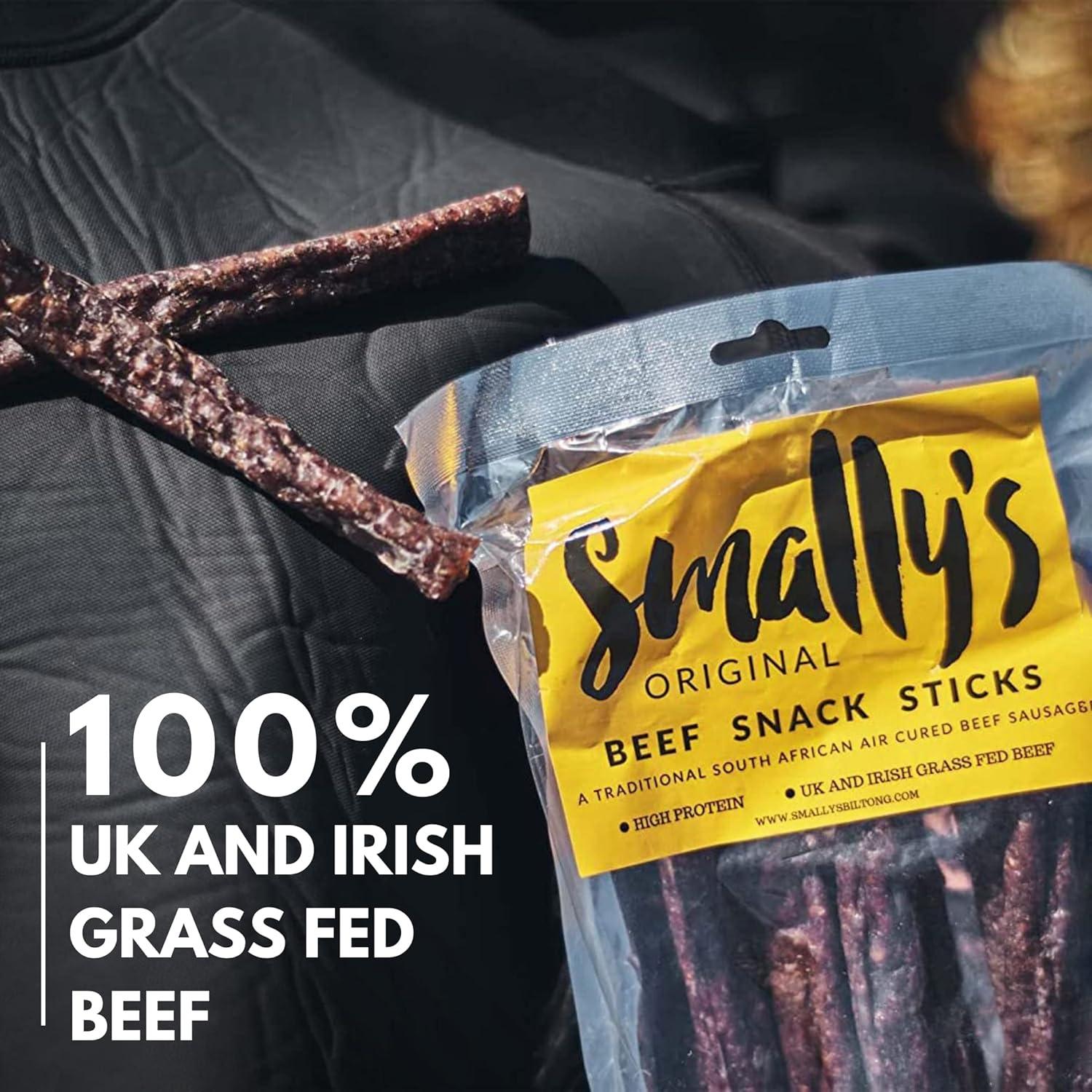 Smally's Biltong Jalapeno Flavour Droewors - High Protein South African ...