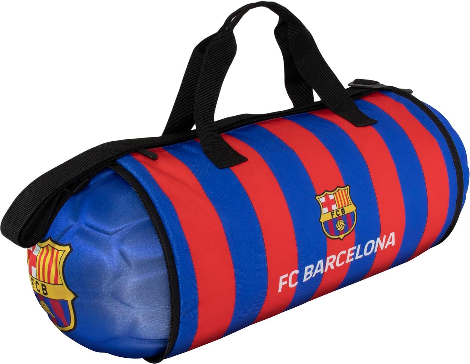 FC Barcelona Official Soccer Duffel Bag - Foldable & Extendable | Buy ...