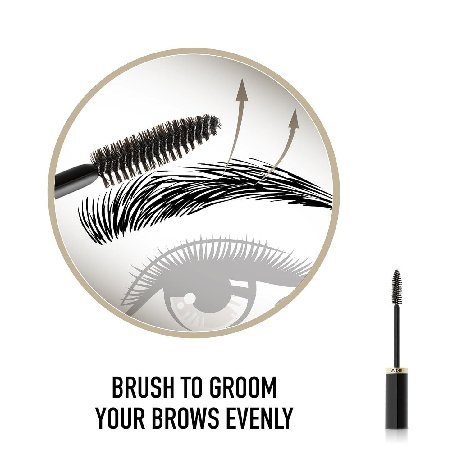 Max Factor Natural Brow Styler 01 - Clear & Defined Eyebrows for a ...