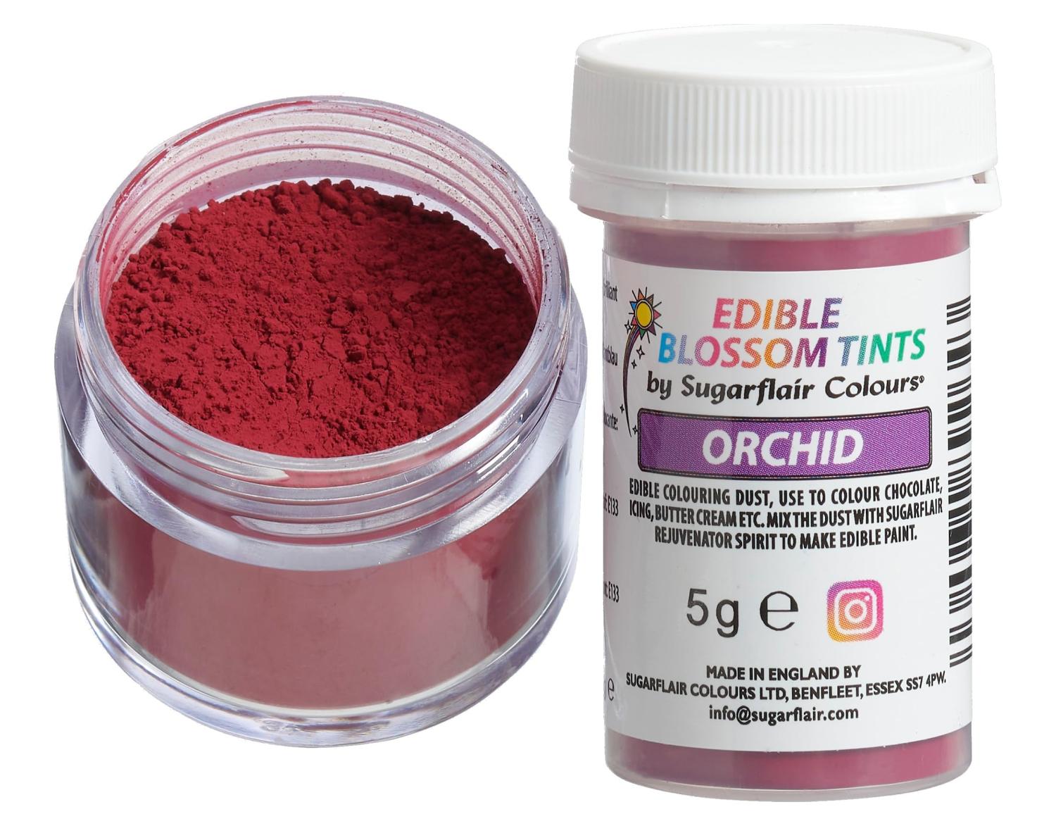 5g Sugarflair Orchid Food Colouring Powder Dust for Cake Decorating ...