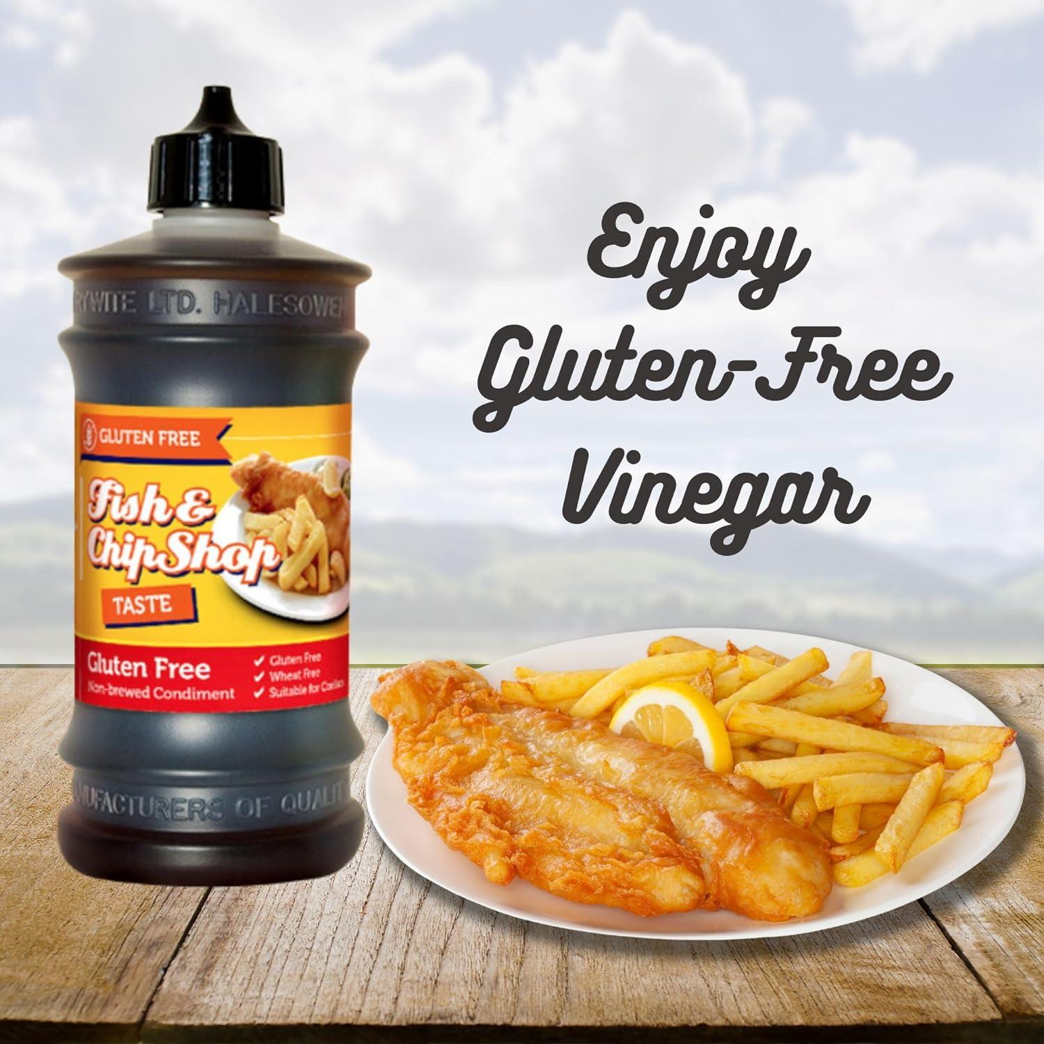 Fish and Chip Shop Gluten Free Vinegar - Non Brewed Condiment Malt ...