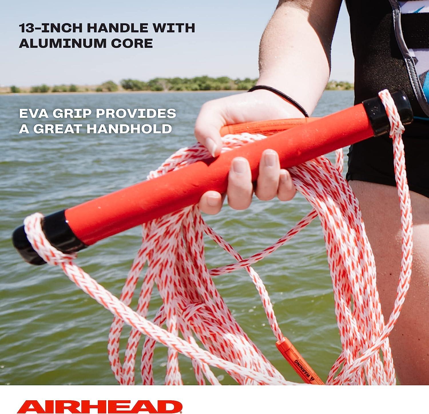 Airhead Water Ski Rope with EVA Grip - 75-Feet | Single Section Design ...