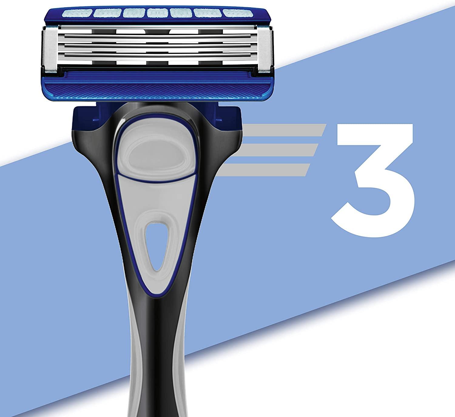 Wilkinson Sword Hydro 3 Men's Razor with 9 Refills - Skin Protection ...