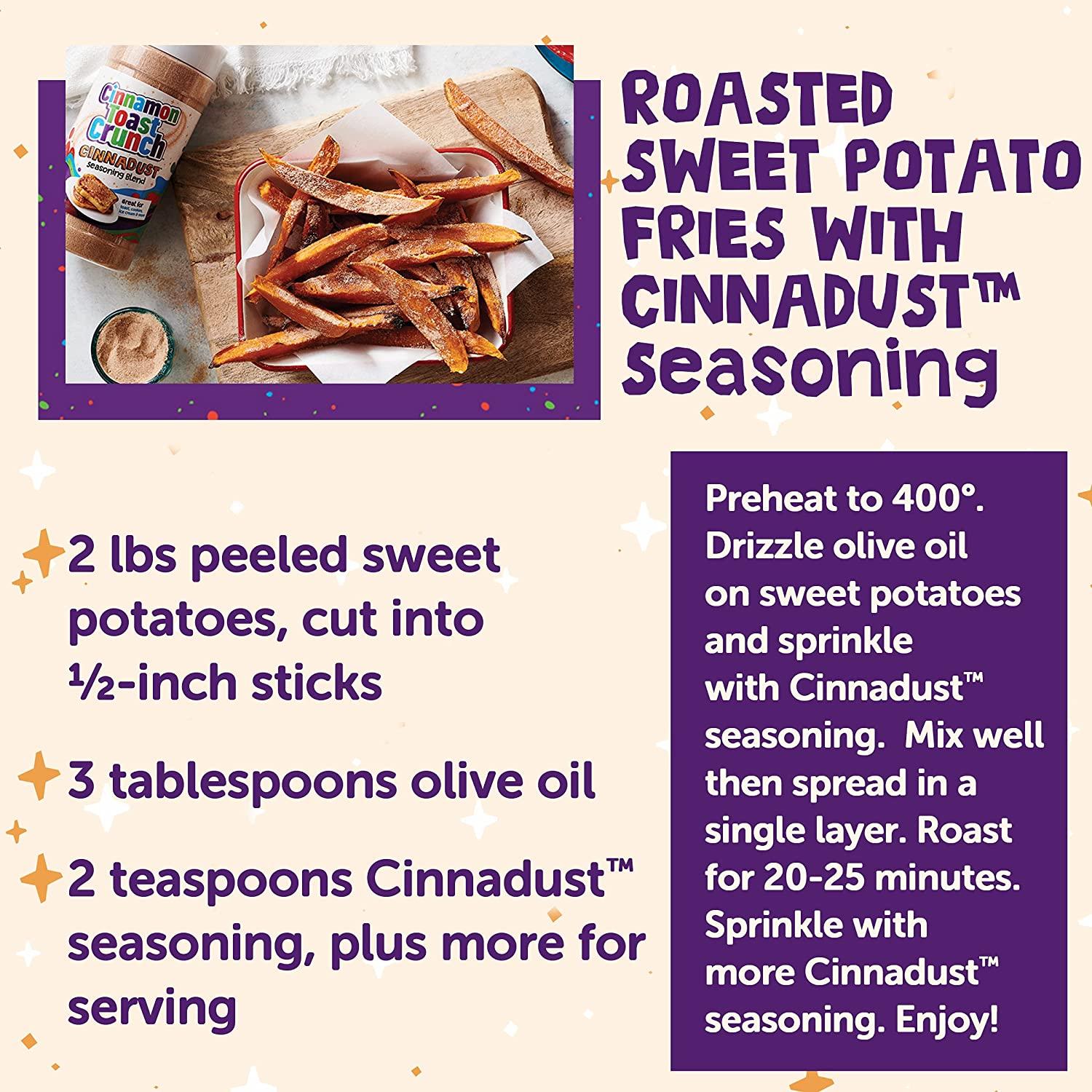 Cinnamon Toast Crunch Cinnadust Seasoning - 3.5 oz | Delicious Blend of ...
