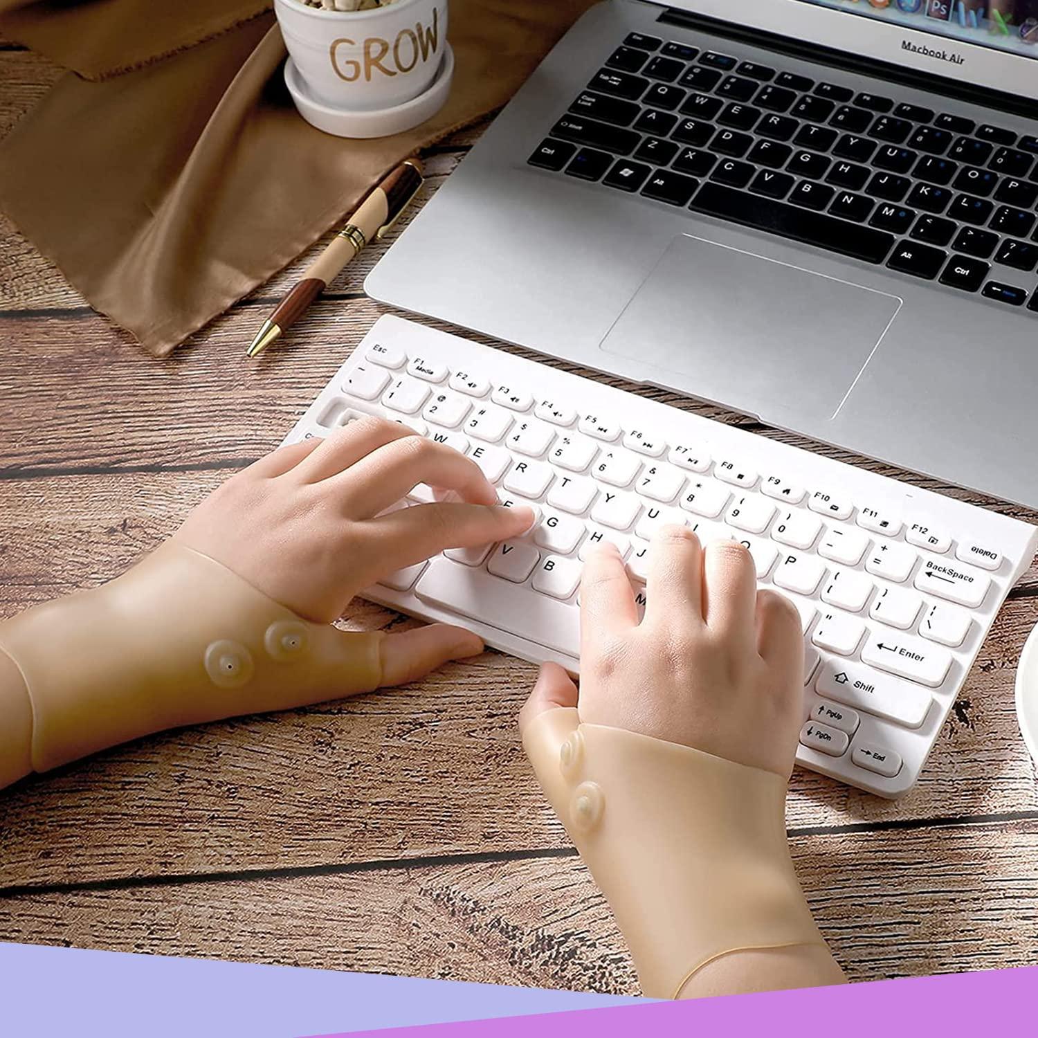 Oxiioltw Gel Thumb Wrist Support | Waterproof Splint with Magnetic ...