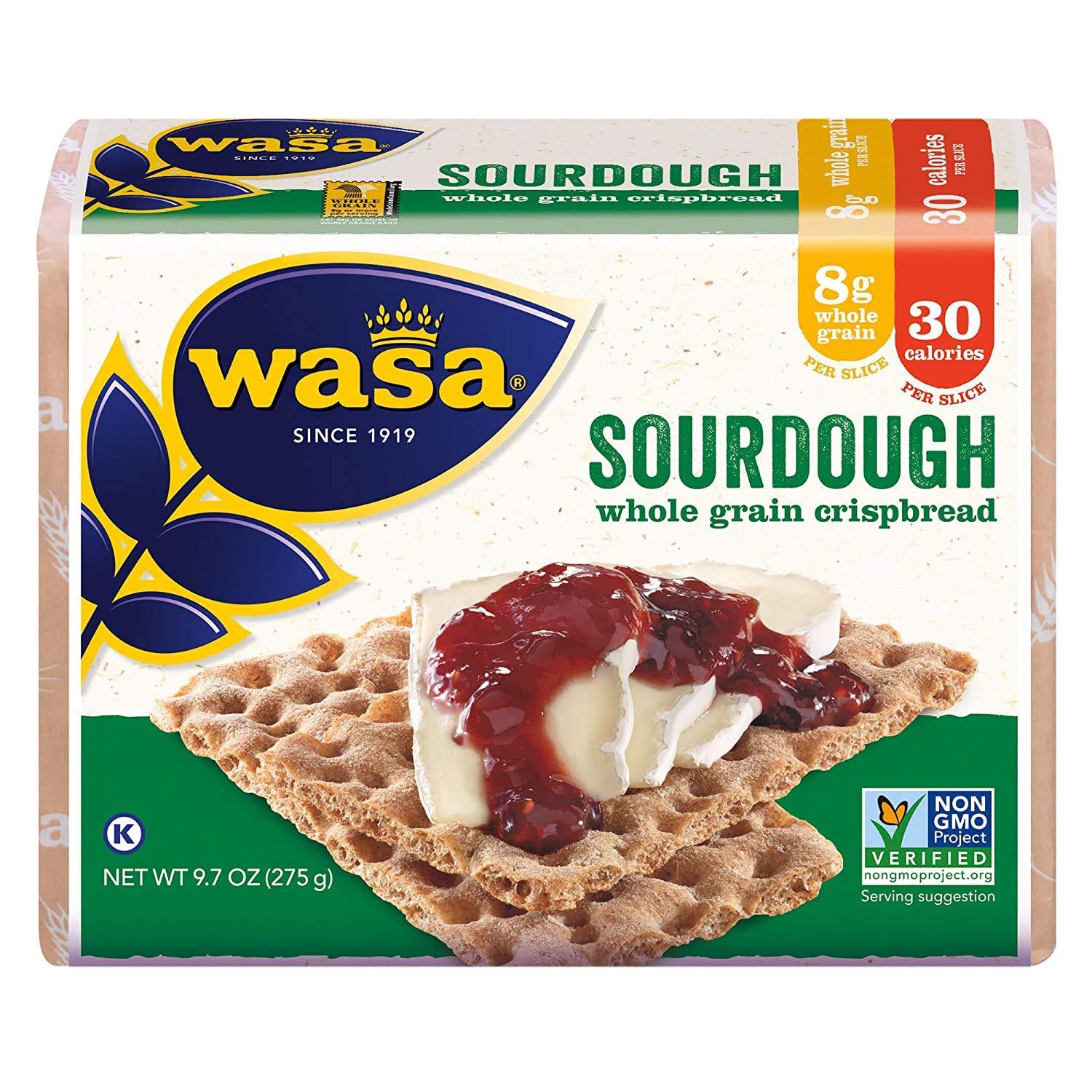 Wasa Crispbread Variety 8-Pack - Multi Grain, Whole Grain, Hearty Rye ...