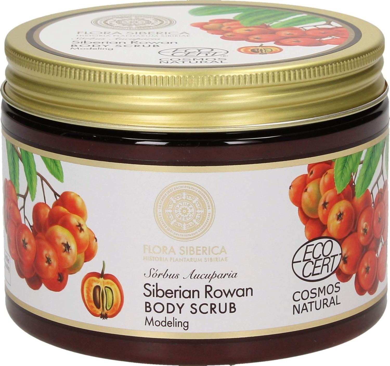 FLORA SIBERICA Siberian Rowan Body Scrub - Nourishing Exfoliant for ...
