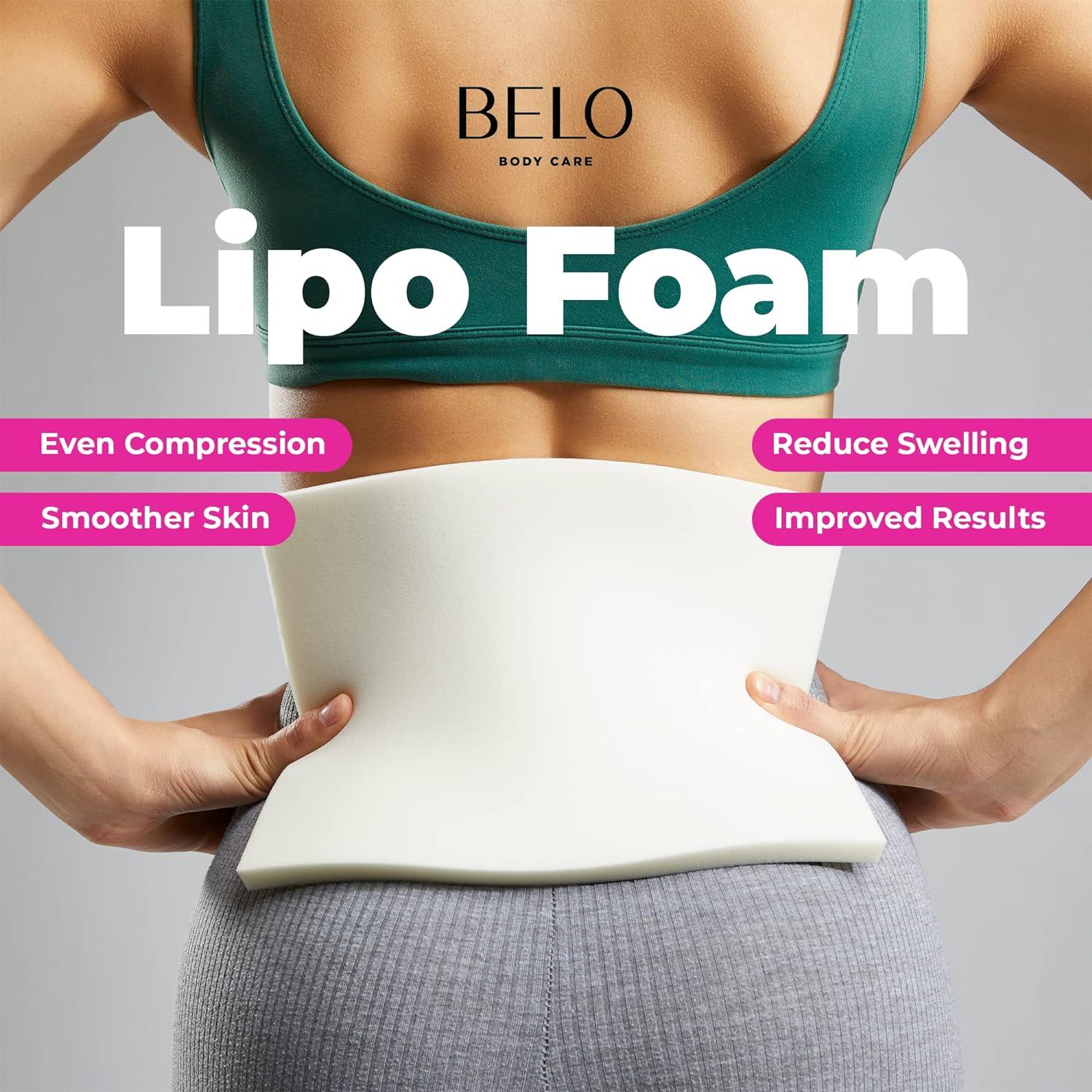 Belo Body Care Ab Lipo 5 Pack Professional Foam Pads for Liposuction ...