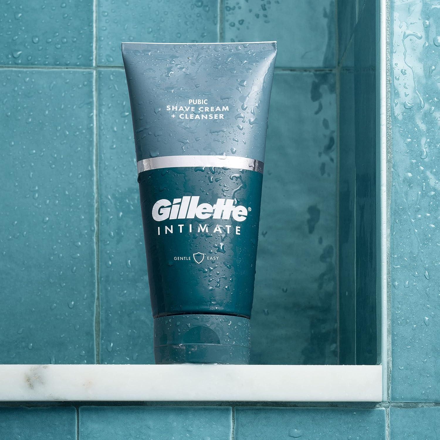 Gillette Intimate 2-in-1 Pubic Shave Cream and Cleanser - 6 oz | Buy ...