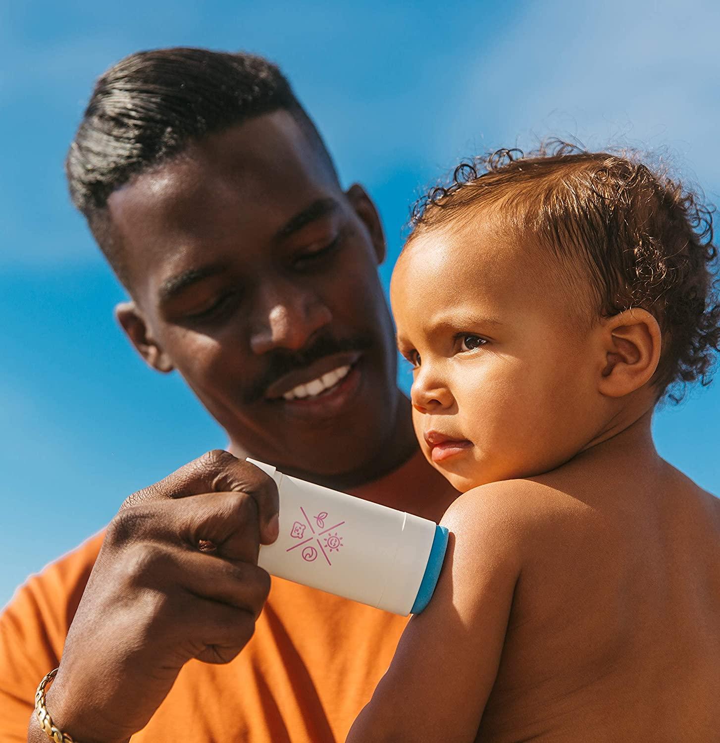 Bare Republic Baby Mineral Sunscreen SPF 50 Sunblock Stick - 1.0 Oz ...