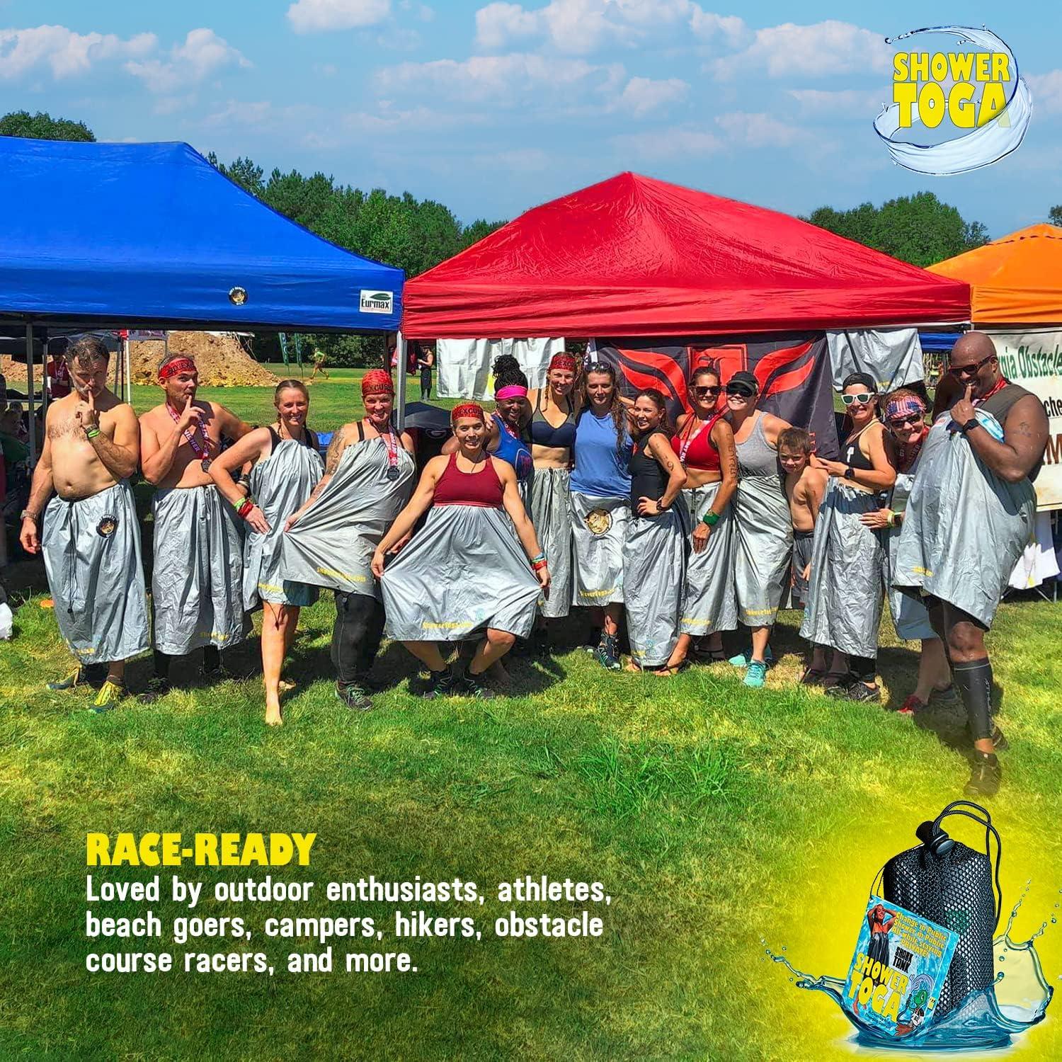 Shower Toga: Portable Shower Curtain for RV, Camping & Outdoor ...