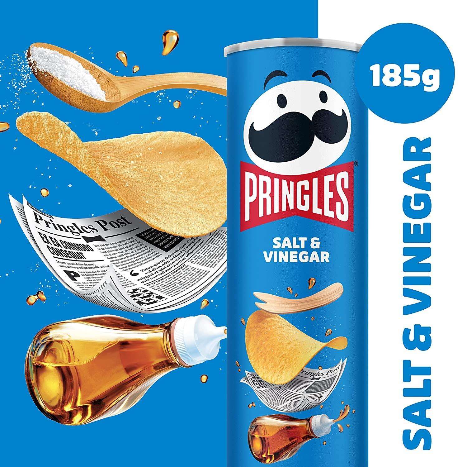 Buy Pringles Classic Chips Mix (8 x 185g) - Original Sour Cream & Onion ...