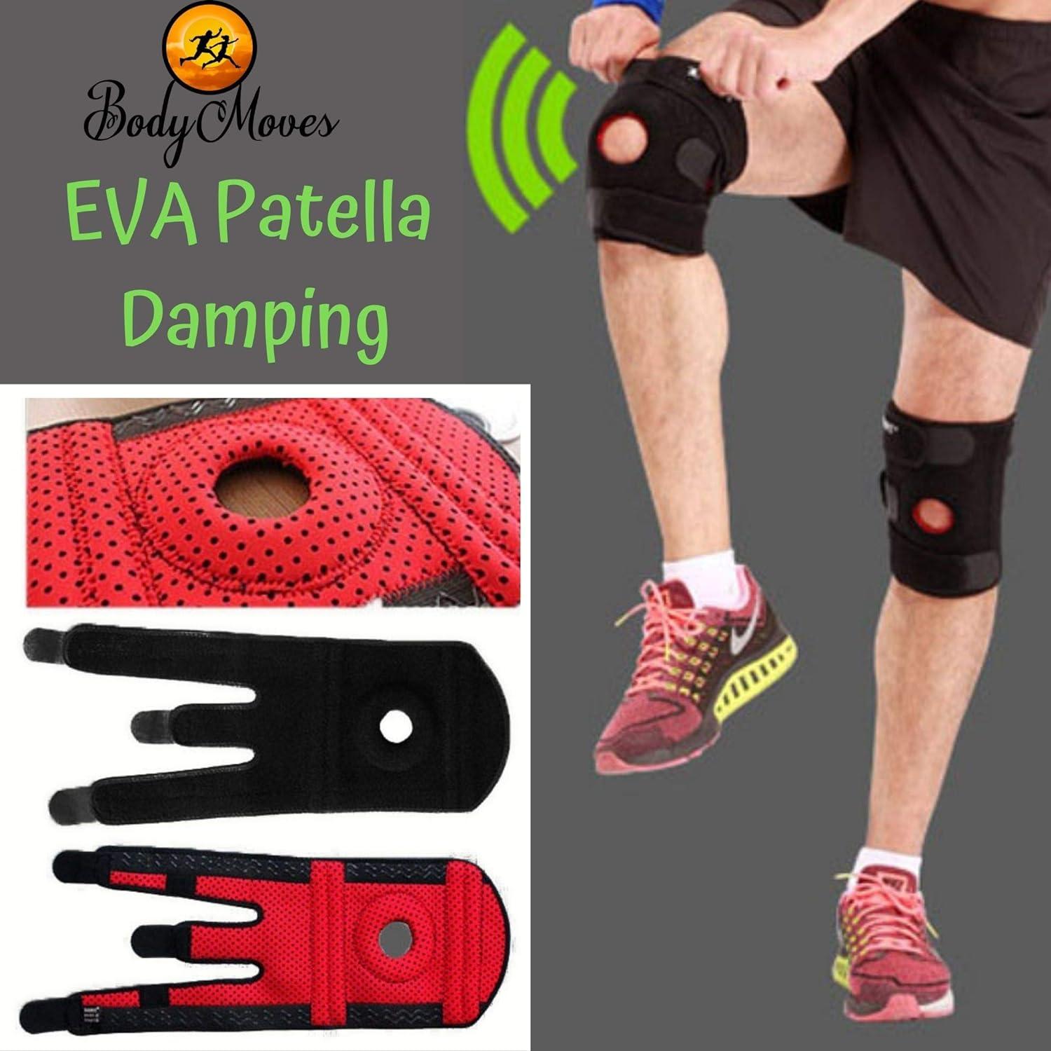 Kid's Knee Brace Support + Hot Cold Gel Pack - Sweet Pink for Patella ...