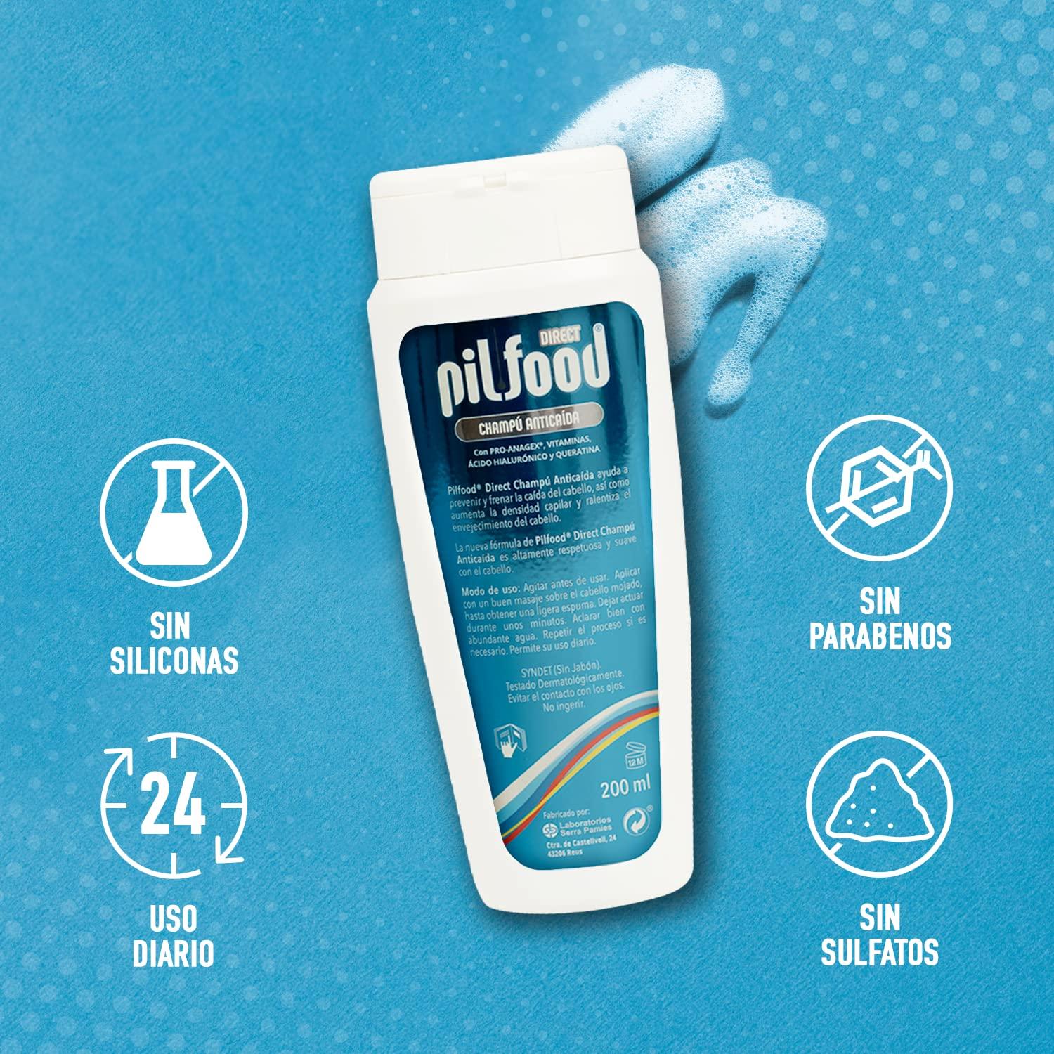 Buy Anti Hair Loss Shampoo with Pro-Anagex | Pilfood Direct Vegetable ...