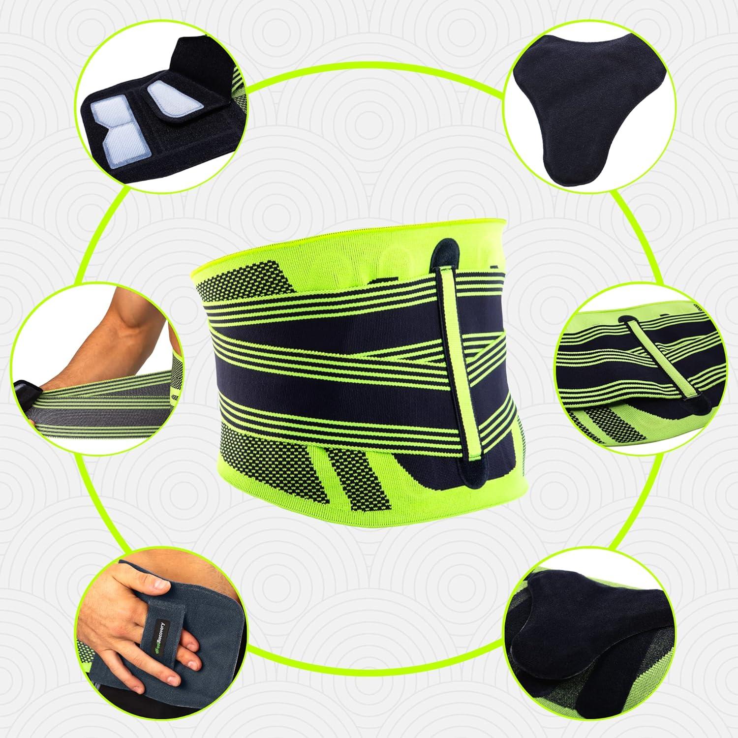 Back Bandage for Men & Women - Support Belt for Sciatica Herniated Disc ...