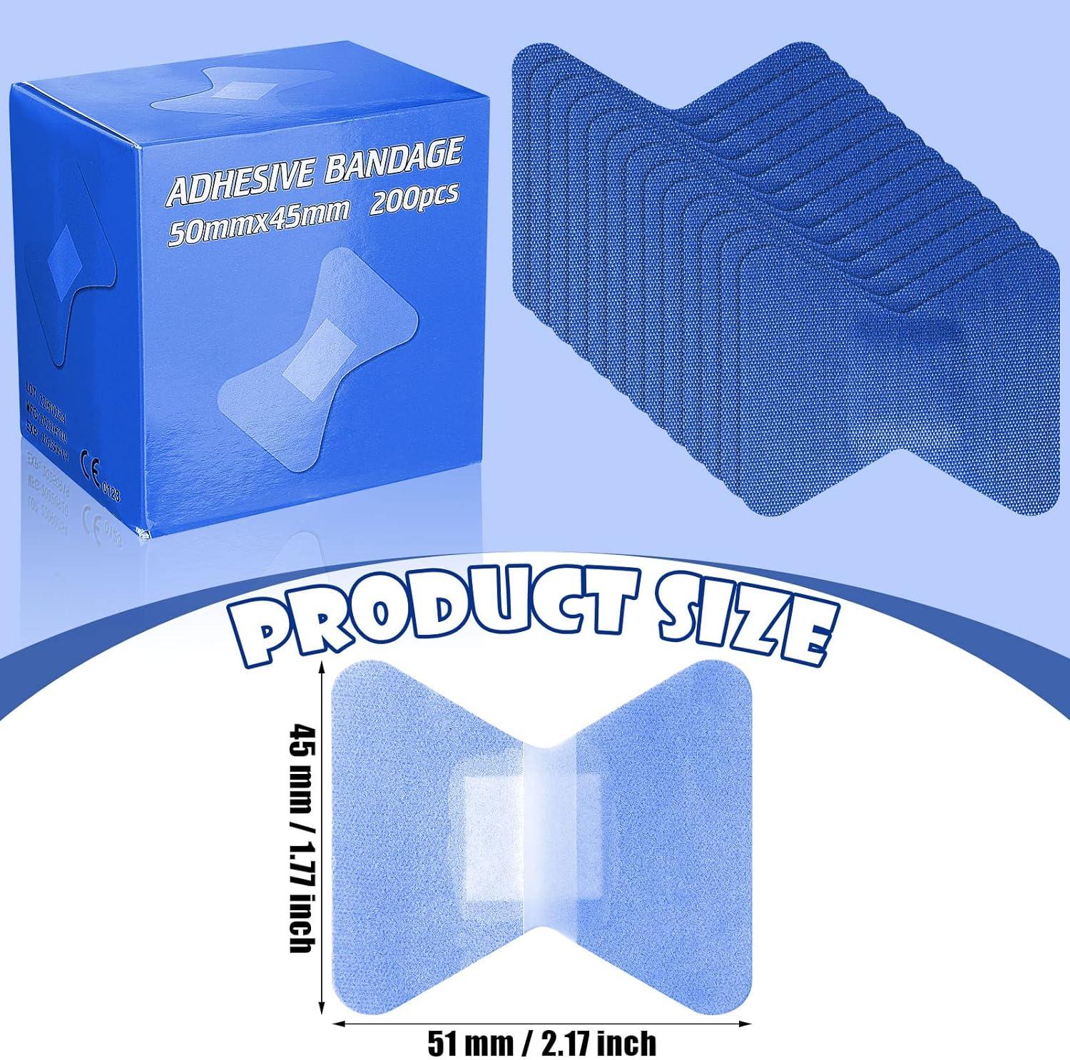 200 Count Butterfly Fabric Bandages | Flexible Finger Tips Adhesive ...