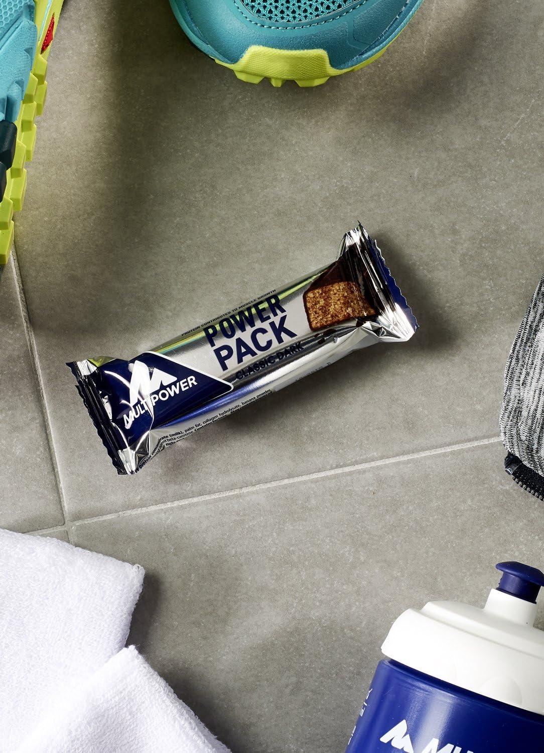Multipower Pow Pack Classic Dark Protein Bar | 27% Protein Healthy ...