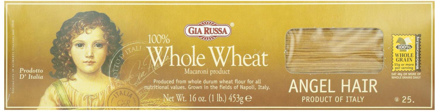 Gia Russa Whole Wheat Angel Hair 16 oz | Buy Now with Express ...