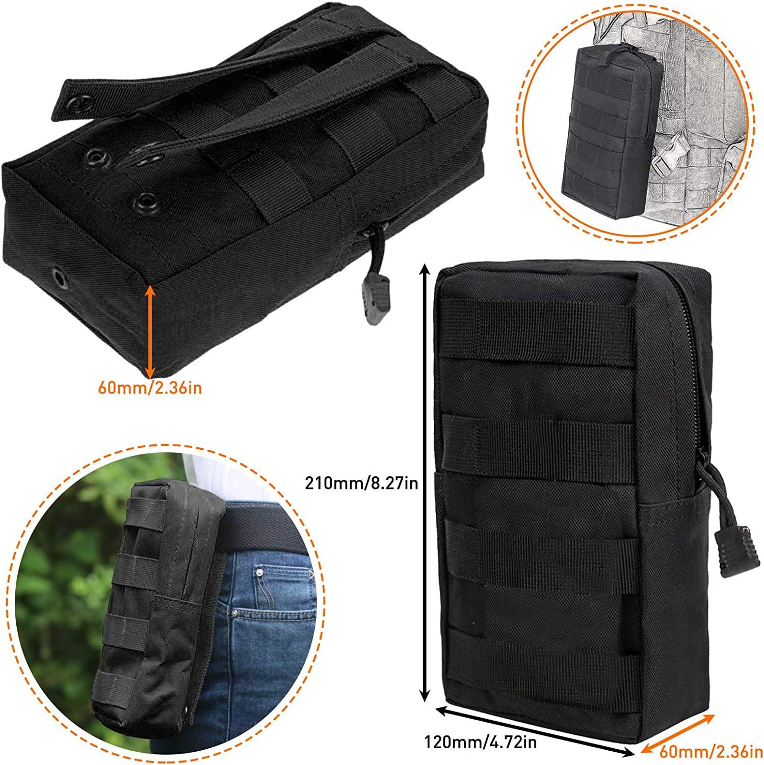 Molle Accessories Kit - 28 Attachments - D-Ring Grimloc Locking Gear ...