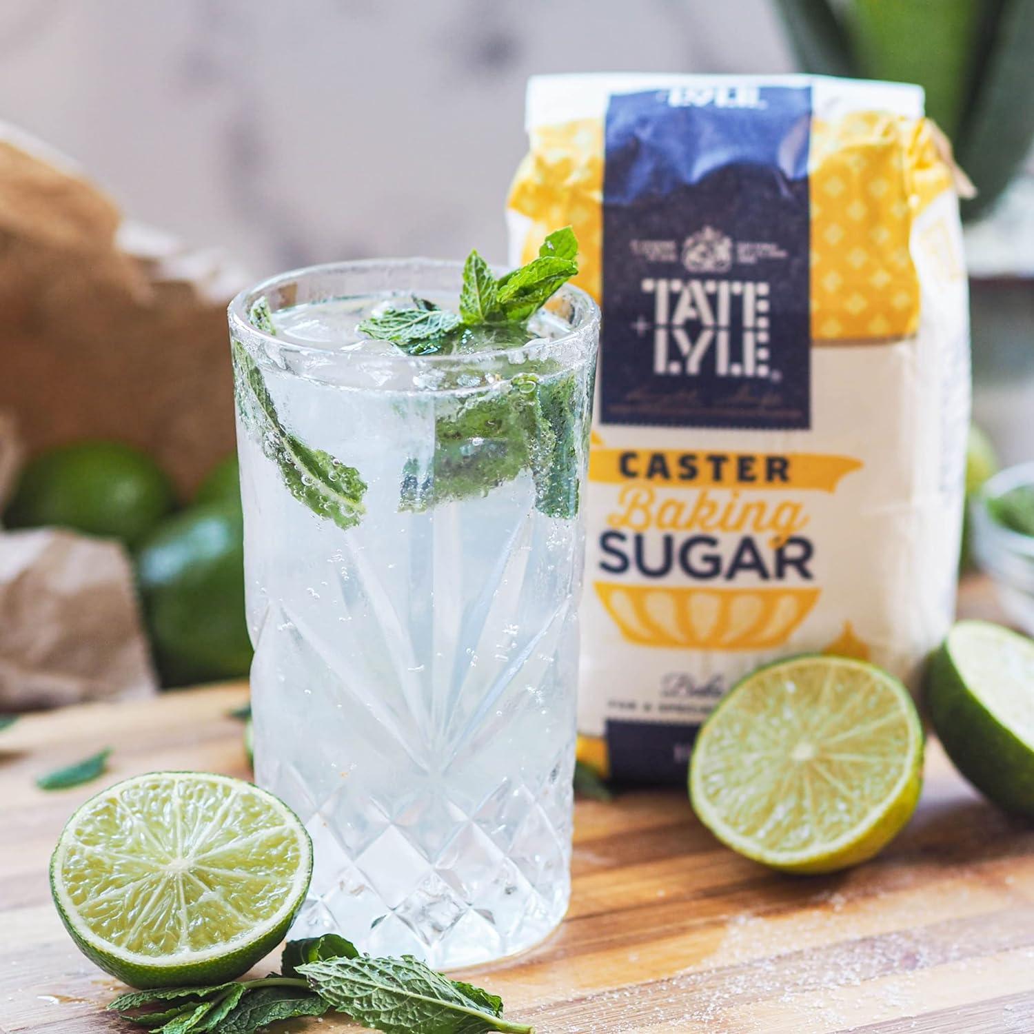 Tate & Lyle Caster Sugar 500g - Quality Aluminium Packaging, Pure White ...