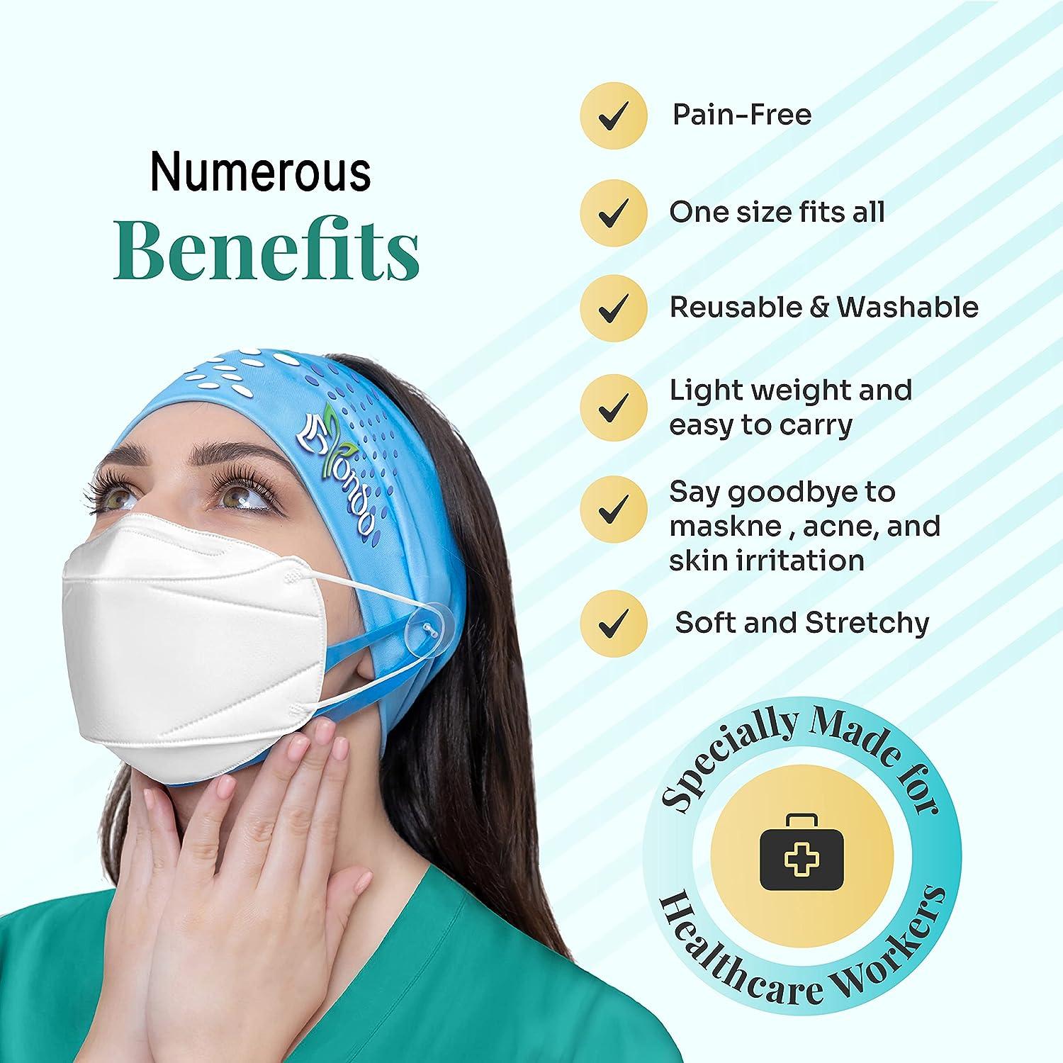 BYONDO Under Mask Set - Skin Protection and Ear Saver for Acne ...