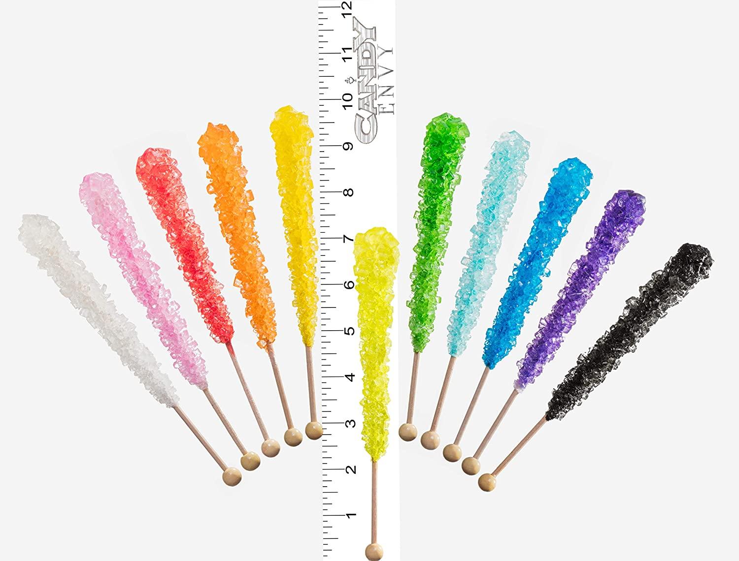 Light Blue Rock Candy - Pack of 12 - Cotton Candy Flavored Great ...