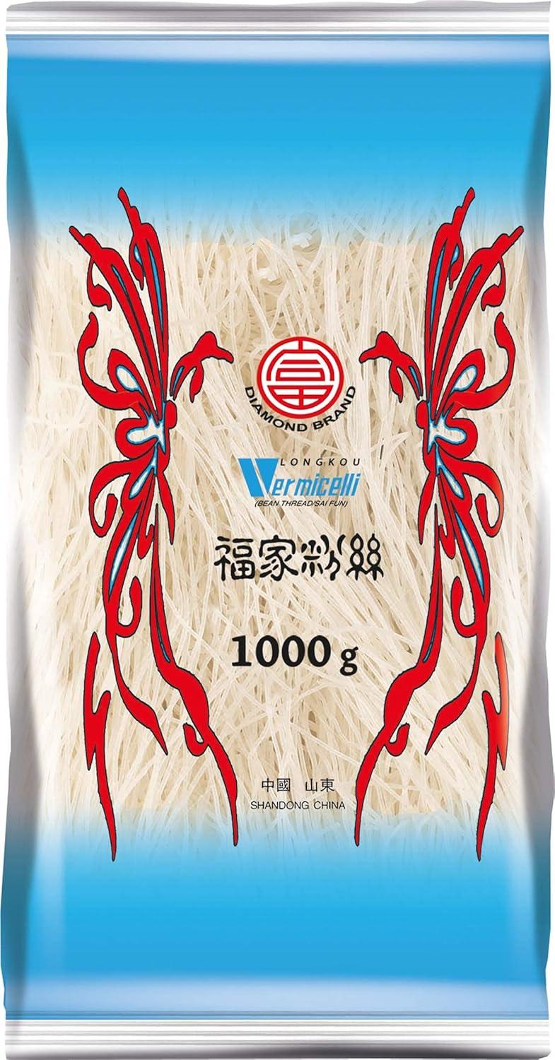 Buy Diamond Glass Noodles - Lungkou Vermicelli 1kg | Premium Quality ...