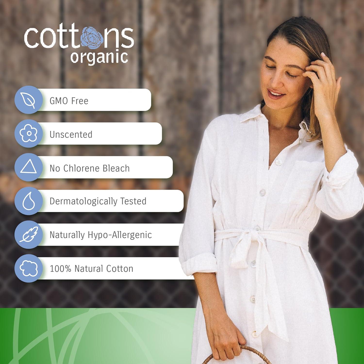 100% Natural Cotton Tampons - Regular Absorbency - Individually Wrapped ...