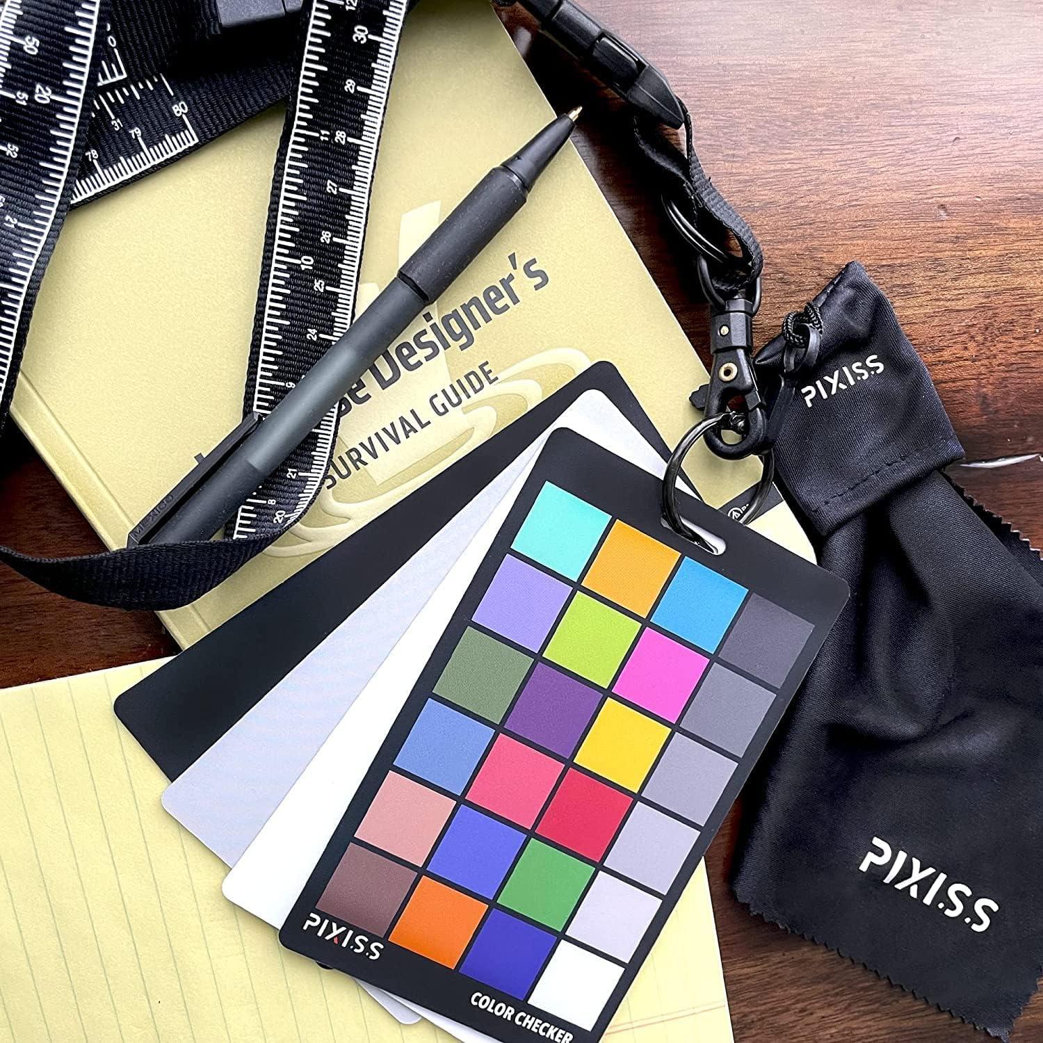 12x12 Foldable White Balance Gray Reference Reflector Card Set for ...