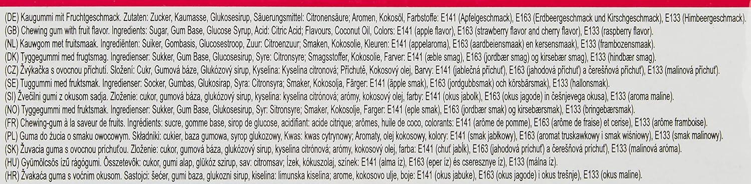 Buy Cool Bubble Rolls Chewing Gum Extra Wide 24-Pack (432g ...