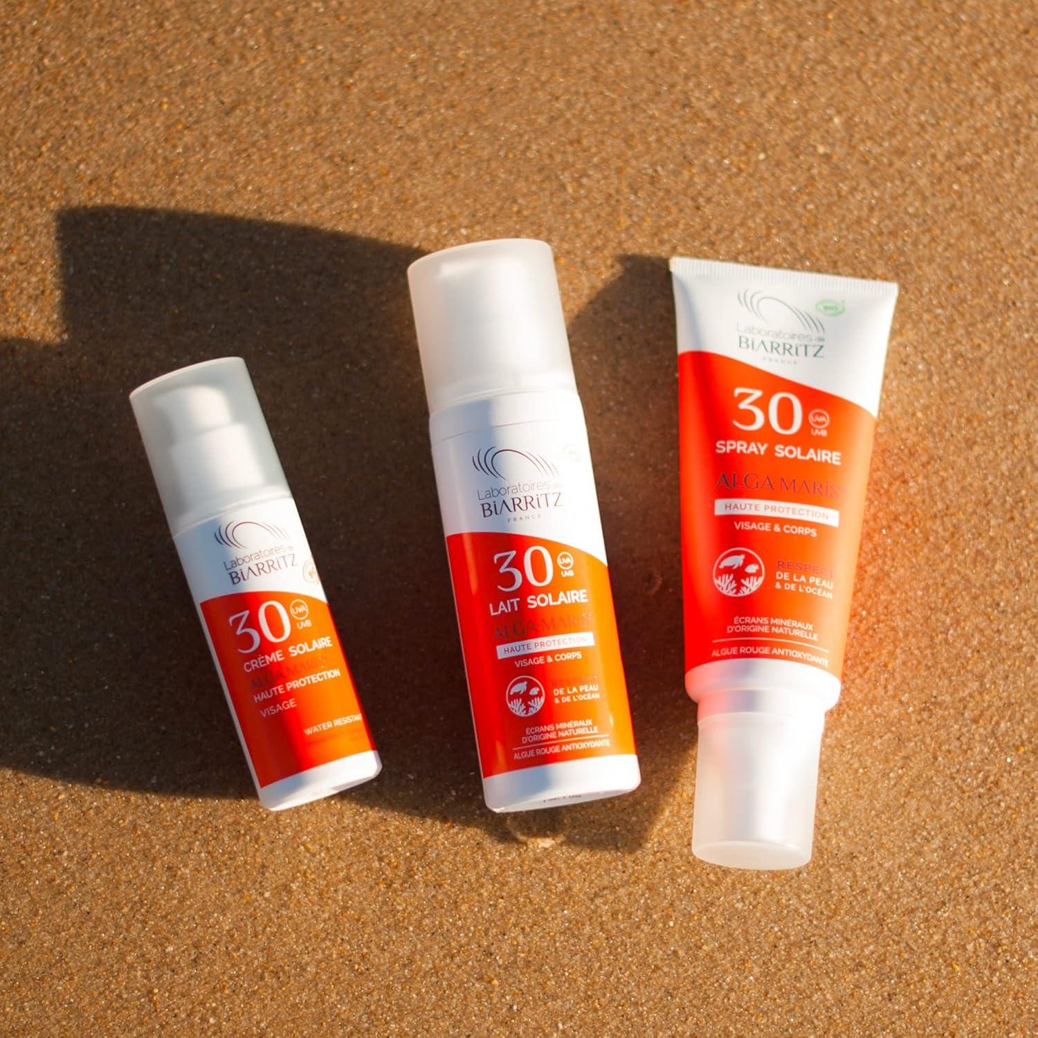 Laboratoires de Biarritz Sun Milk LSF30 ALGA Maris - Organic Face ...