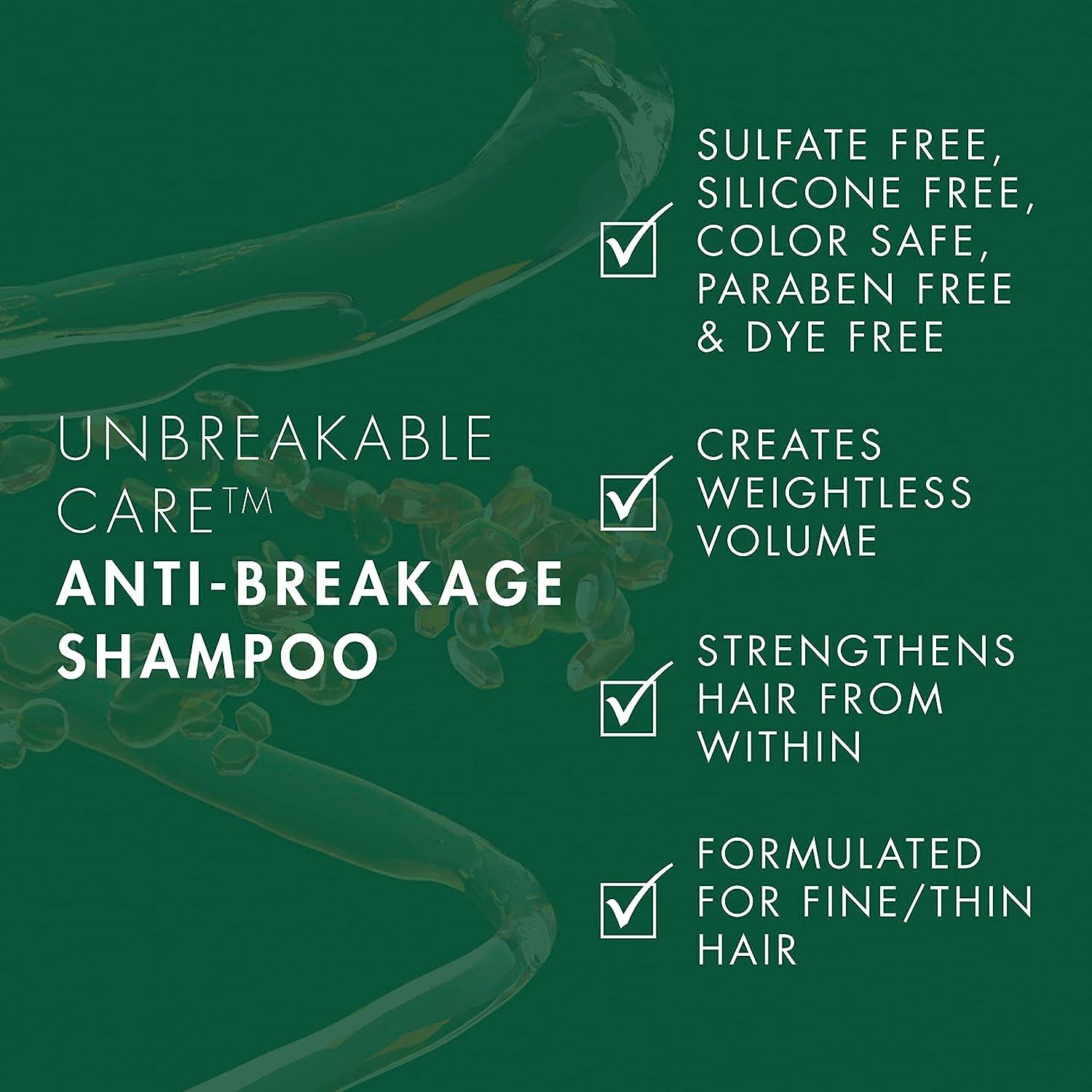Nexxus Unbreakable Care Anti-Breakage Shampoo 13.5 oz - Keratin ...