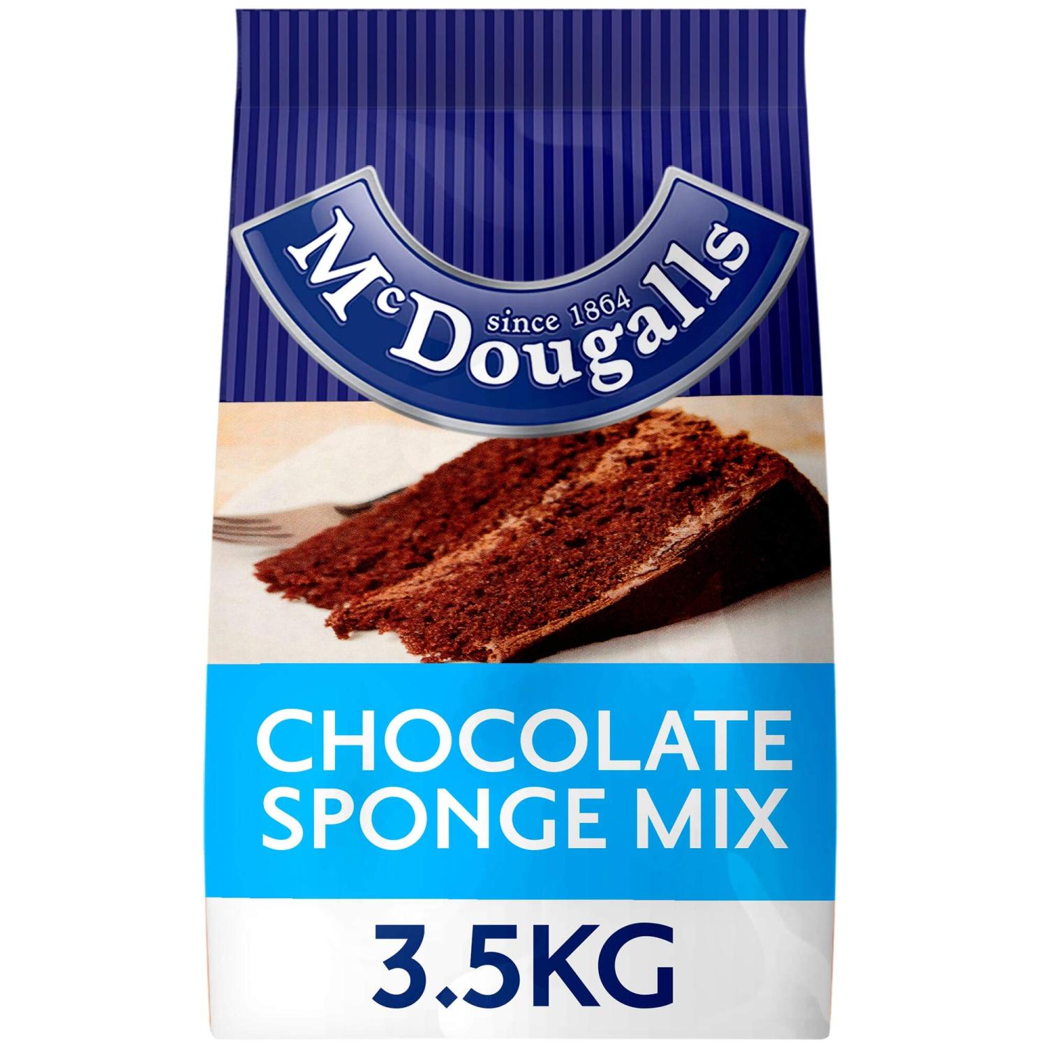McDougalls Chocolate Sponge Cake Mix - 1x3.5kg | Buy Now with Express ...